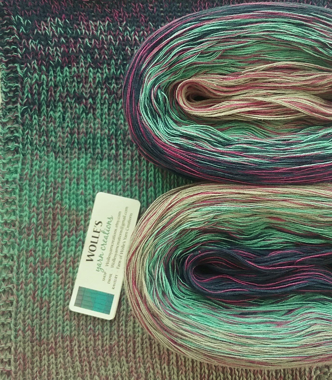 PAULINE | Color Changing Cotton yarn | 480 yards/100 gr | Fingering ...