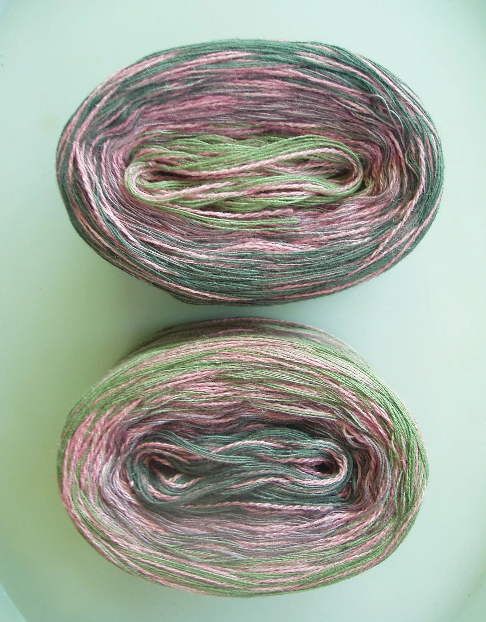 CHOCOLATE HEATHER | Sport Weight | Silk/Cotton/Merino yarn (50 gr/160 ...
