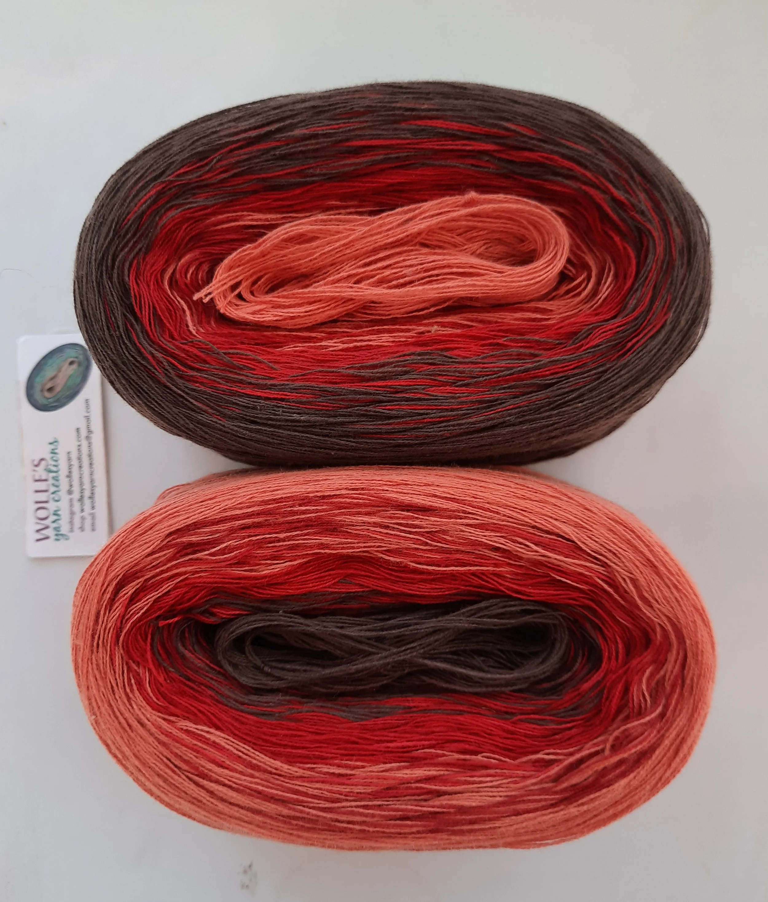 LAVA | Color Changing Cotton yarn | 480 yards/100 gr | Fingering Weight ...