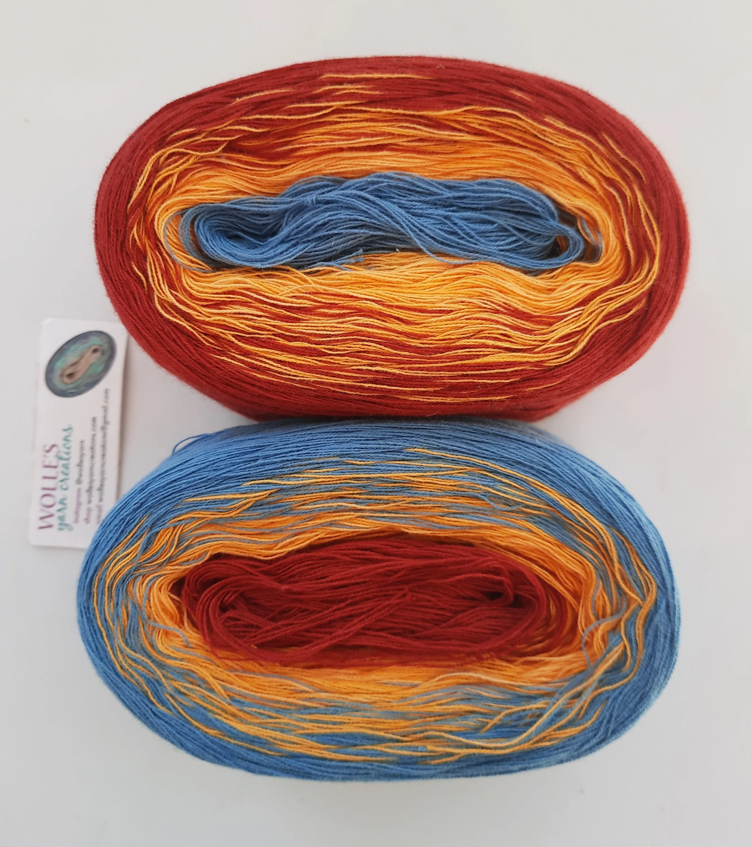 HERB MEDLEY | Color Changing Cotton yarn | 480 yards/100 gr | Fingering ...