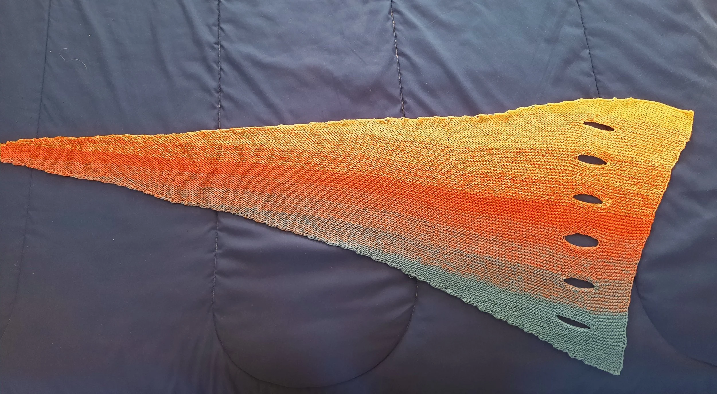 Zennia Scarf (free pattern) — Wolle's Yarn Creations