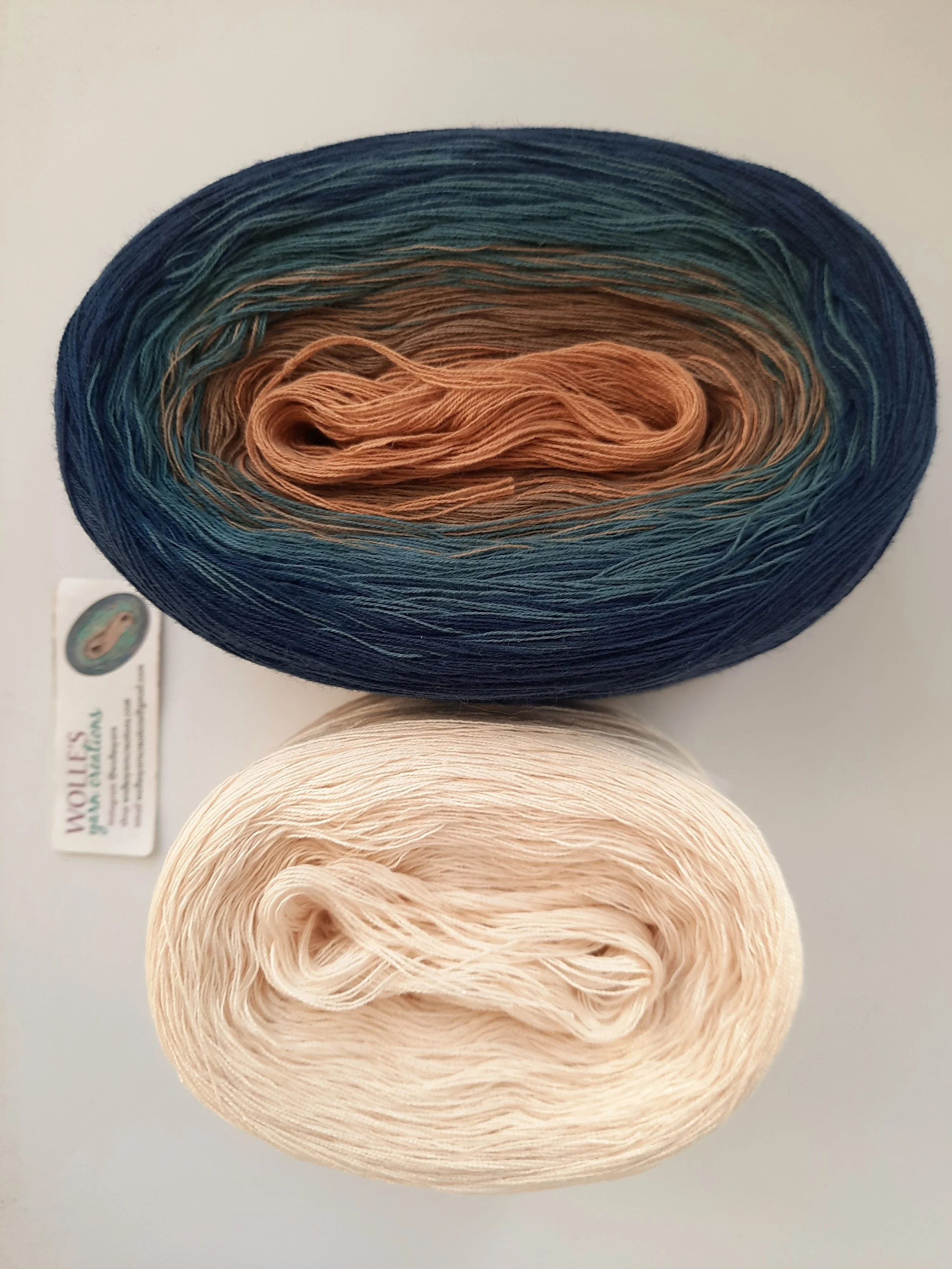 Kit: EDINBURGH + NATURAL | Cotton Yarn | Fingering Weight — Wolle's ...