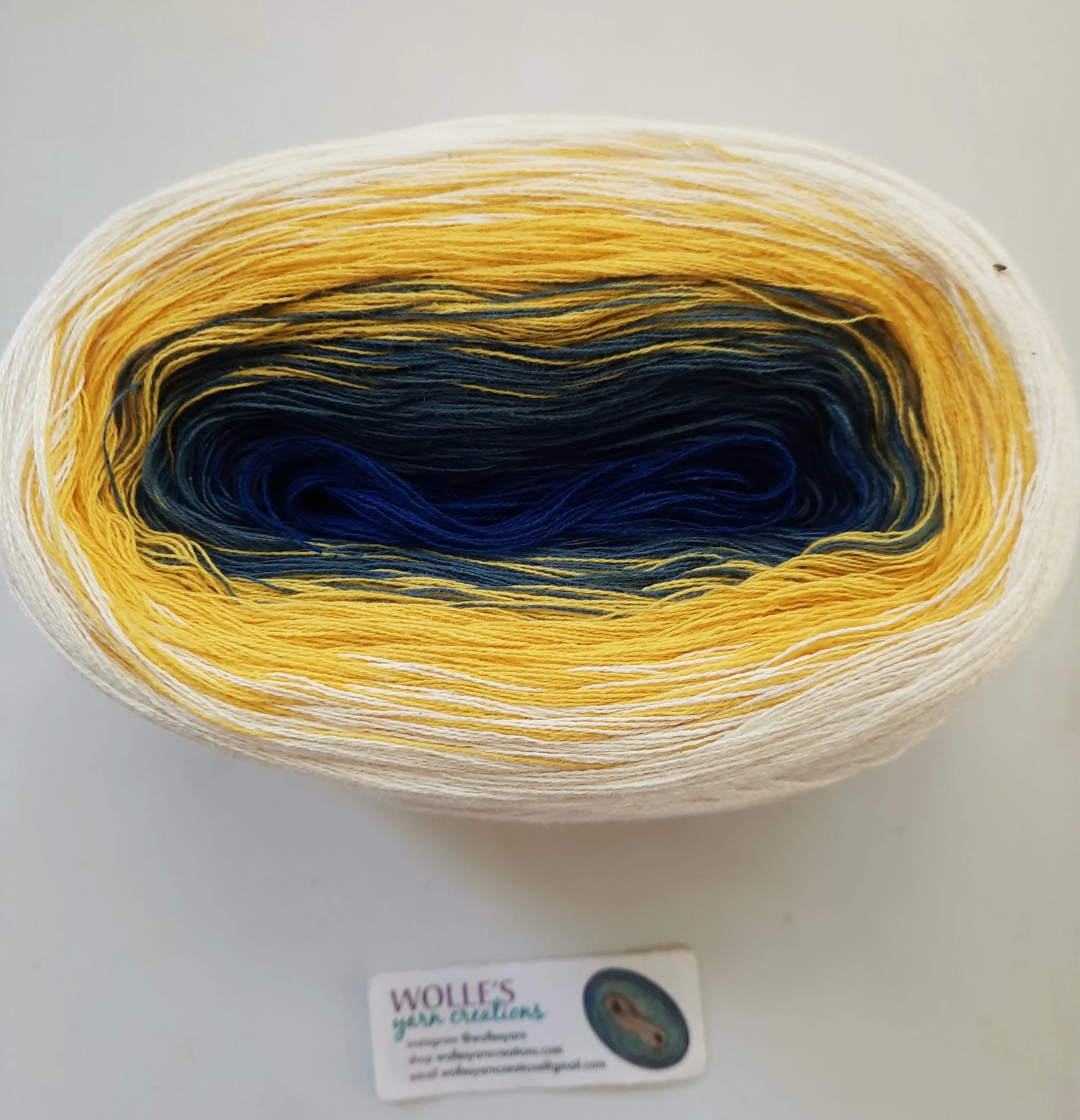ZINNIA | Color Changing Cotton yarn | Fingering Weight — Wolle's Yarn ...