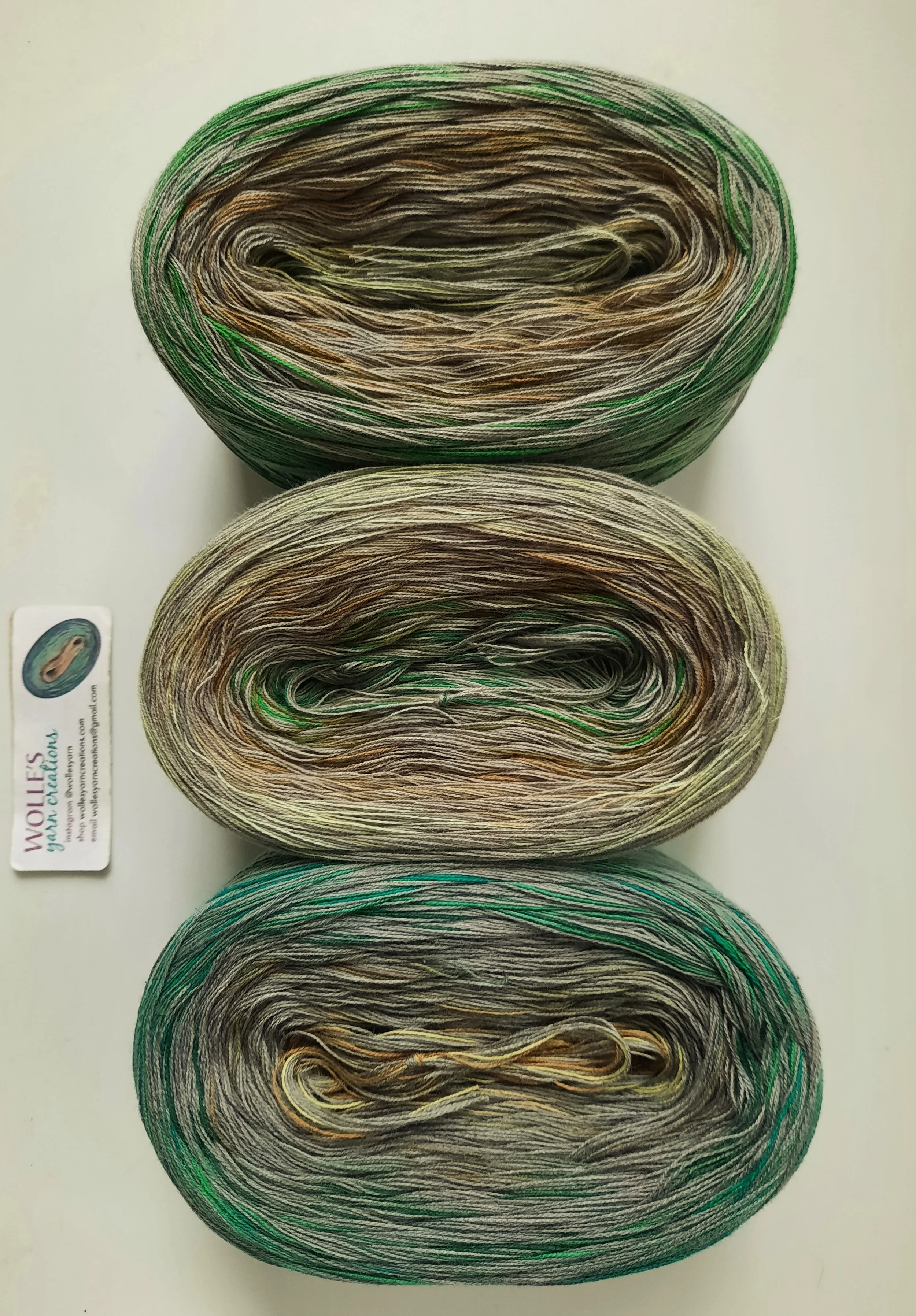 GREEN CONFETTI | Sport Weight | Cotton yarn | 100 gr /320 yards — Wolle ...
