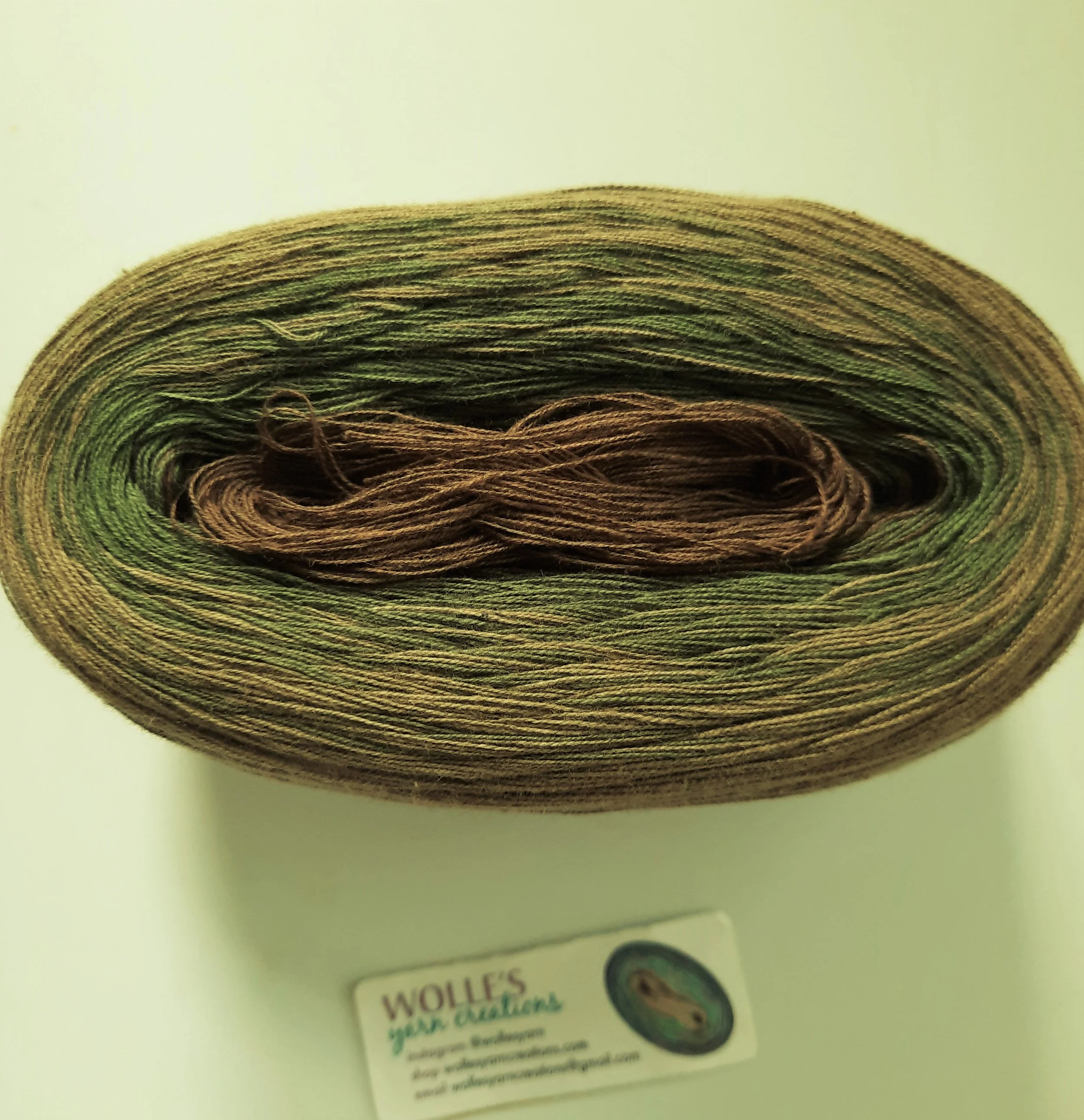 NEW WOODY | Color Changing Cotton yarn | 480 yards/100 gr | Fingering ...
