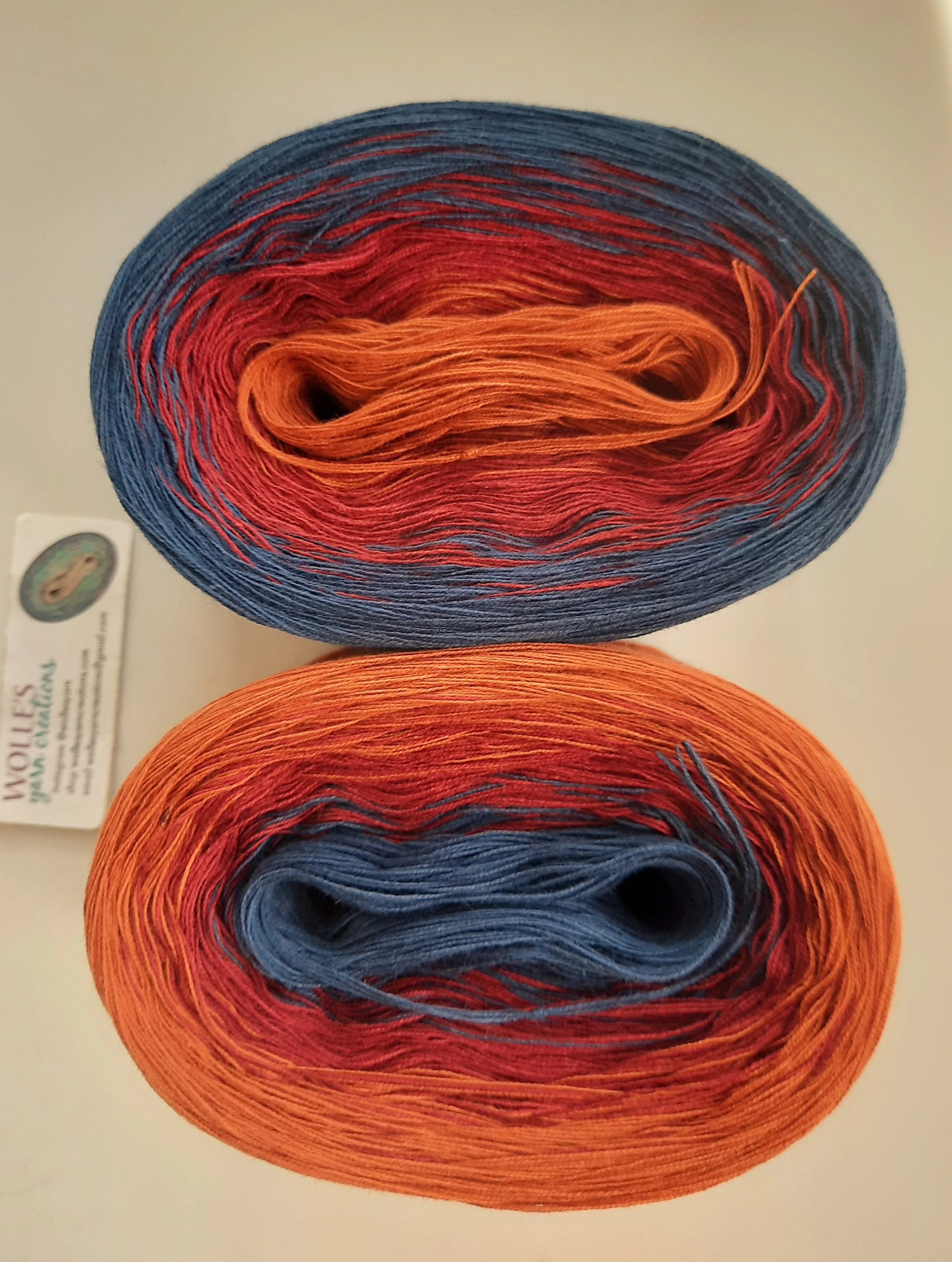 PAULINE | Color Changing Cotton yarn | 480 yards/100 gr | Fingering ...