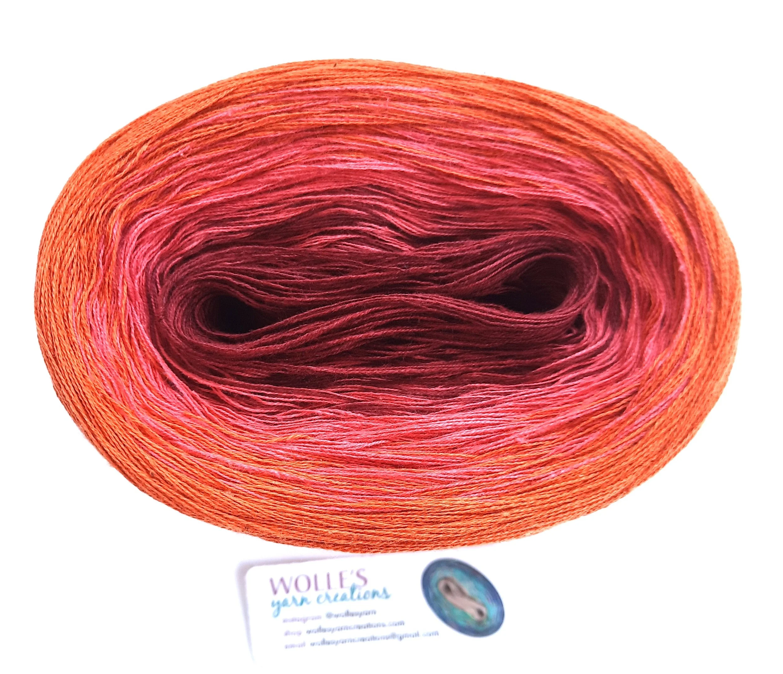 COUNTESS | Color Changing Cotton yarn | 480 yards/100 gr | Fingering ...