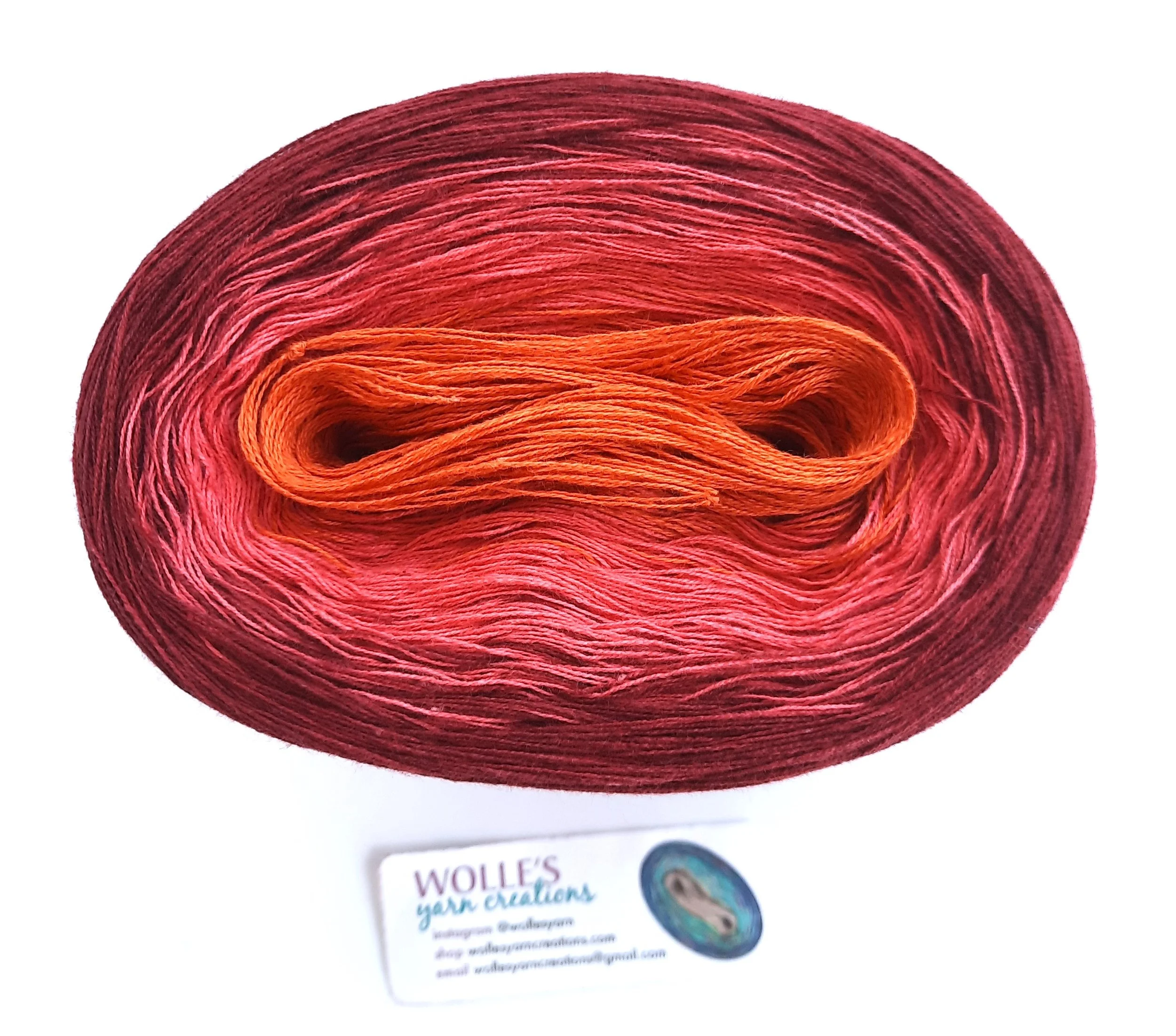 PAULINE | Color Changing Cotton yarn | 480 yards/100 gr | Fingering ...