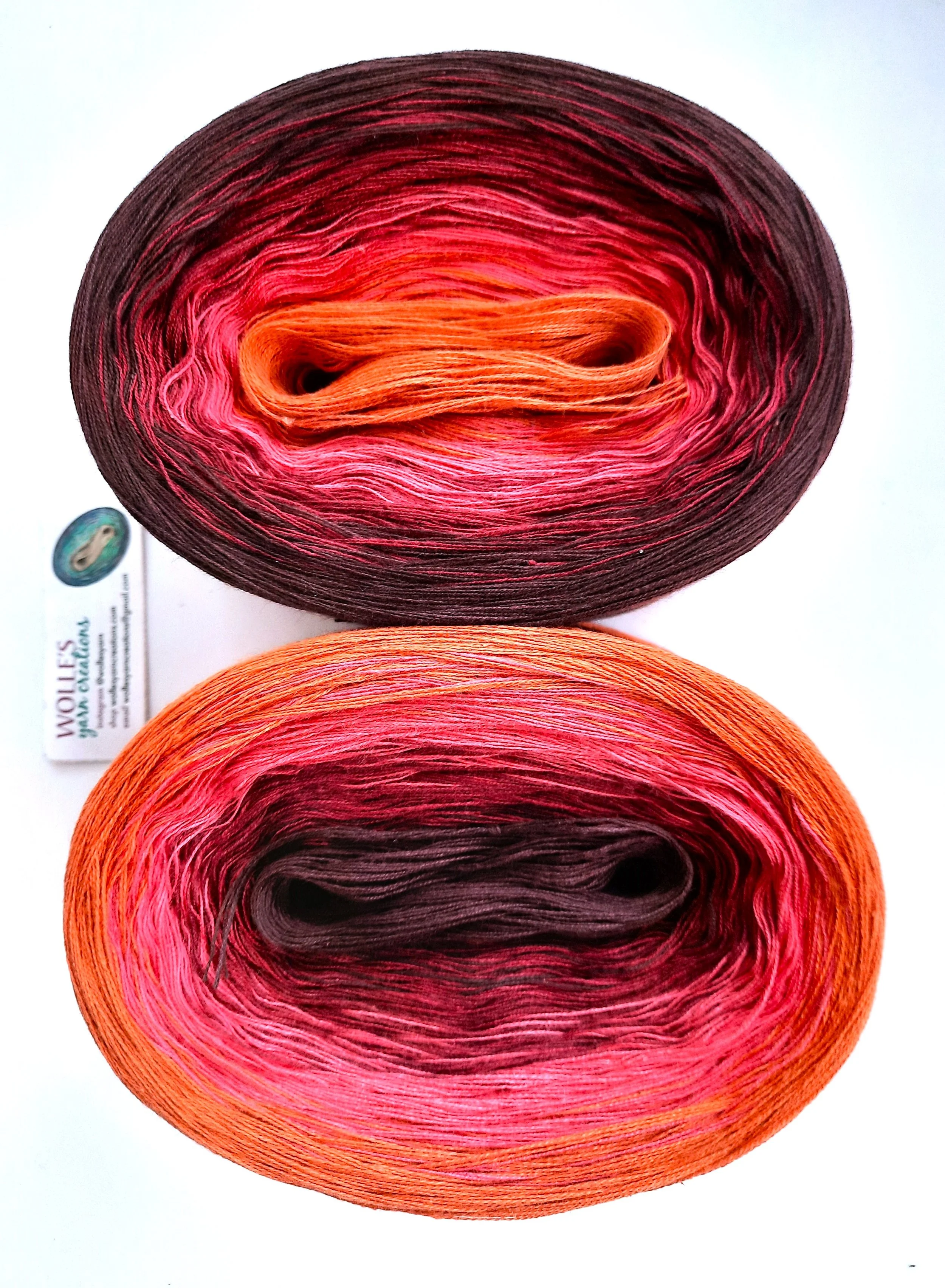 YARROW | 150 gr/720 yards | Color Changing Cotton yarn | Fingering ...