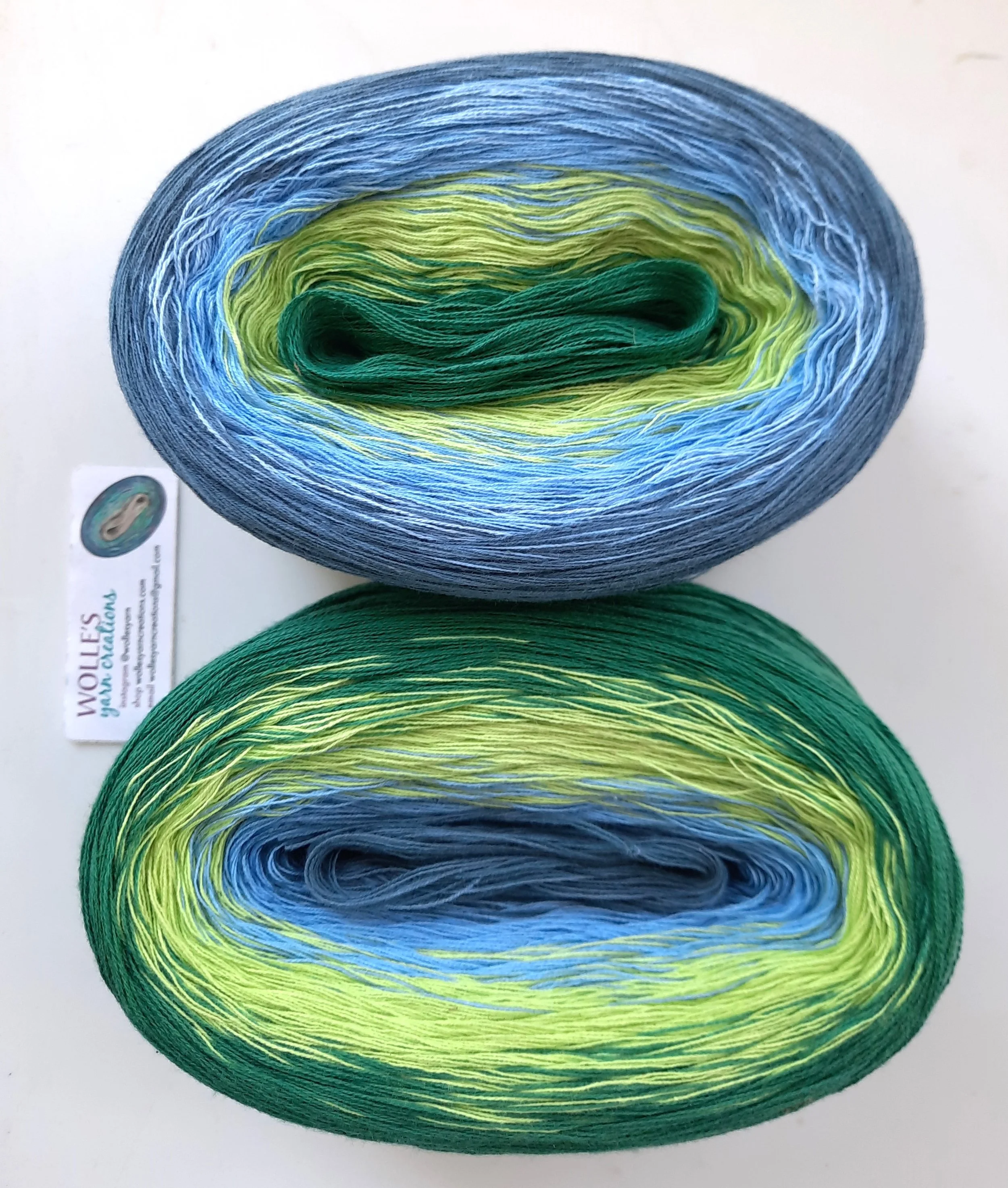 SUNSET, gradient yarn for knitting and crocheting — Wolle's Yarn Creations