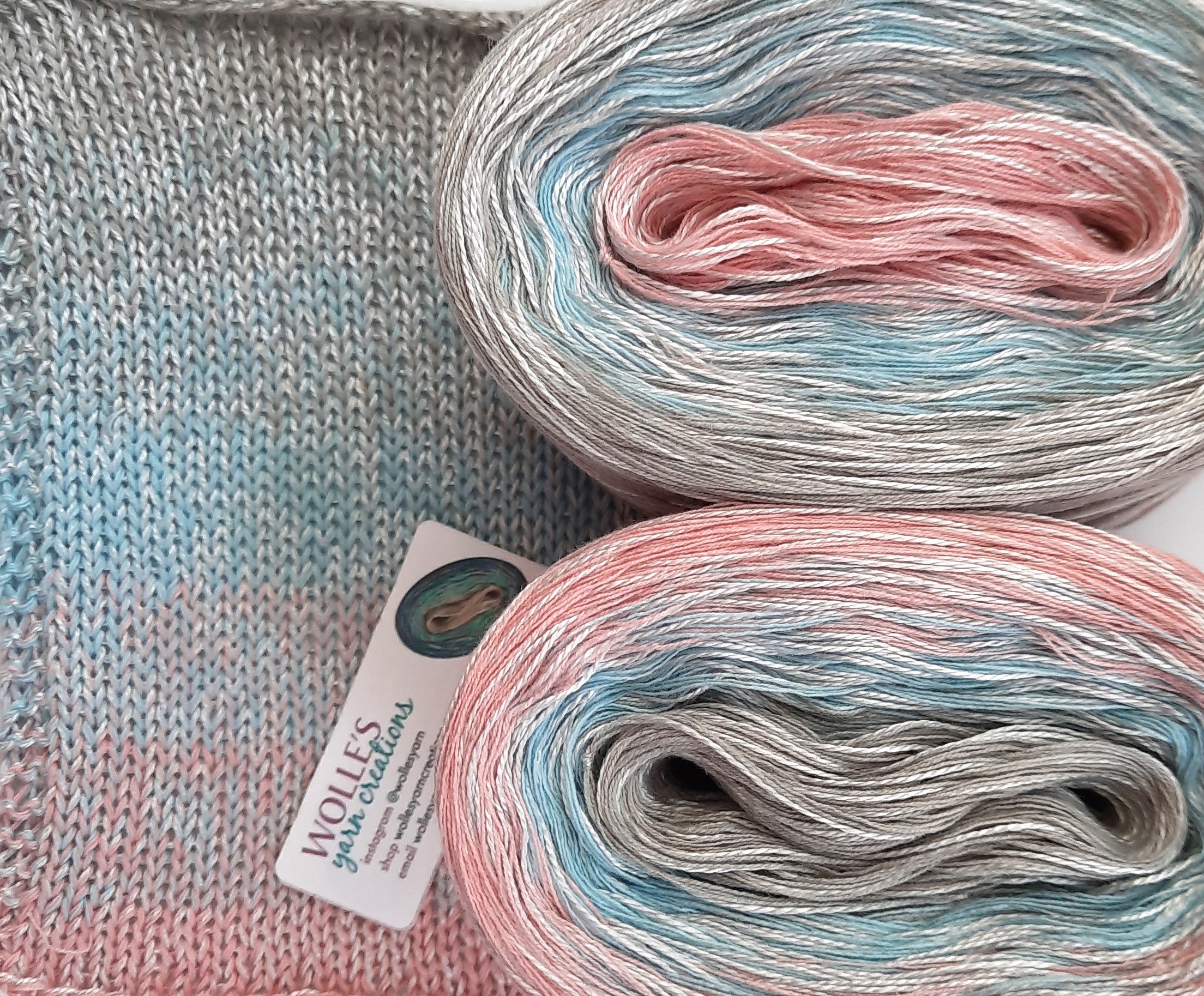 BEACON TWEED Medley | Color Changing Cotton/Silk yarn | 480 yards/100 ...