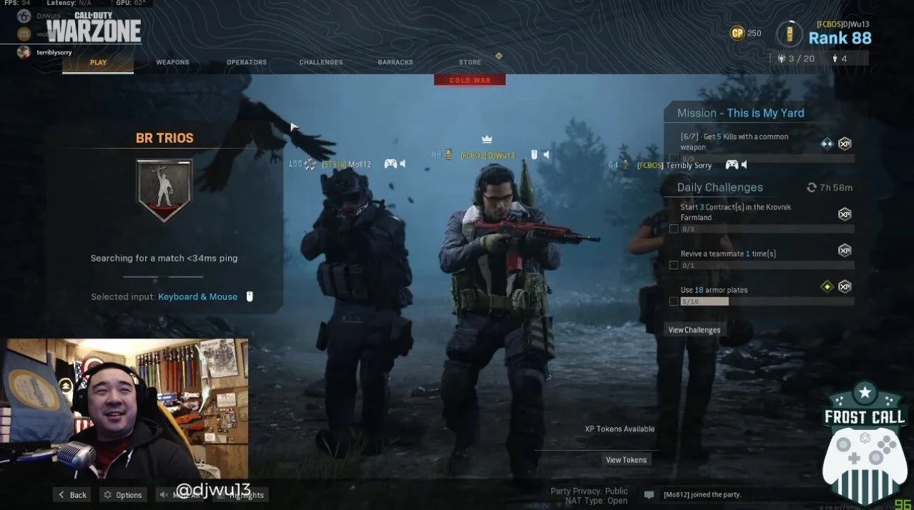 Upcoming Events — Frost Call