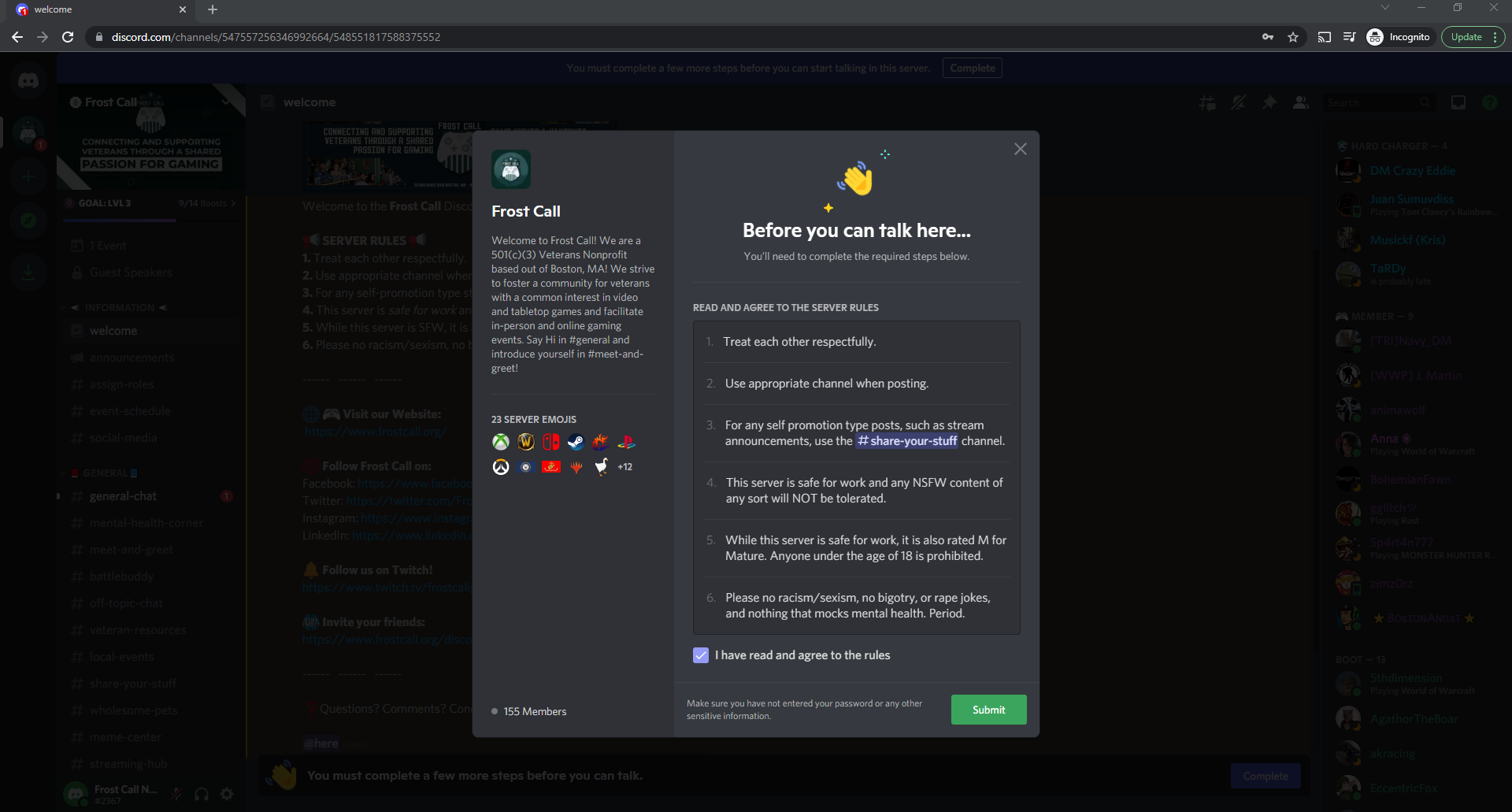 Discord How-To | Join Our Community today! — Frost Call