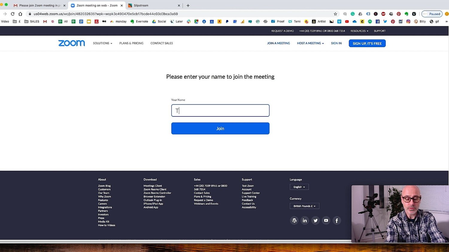 A quick guide to receiving a Zoom Conferencing video call. — Slipstream ...