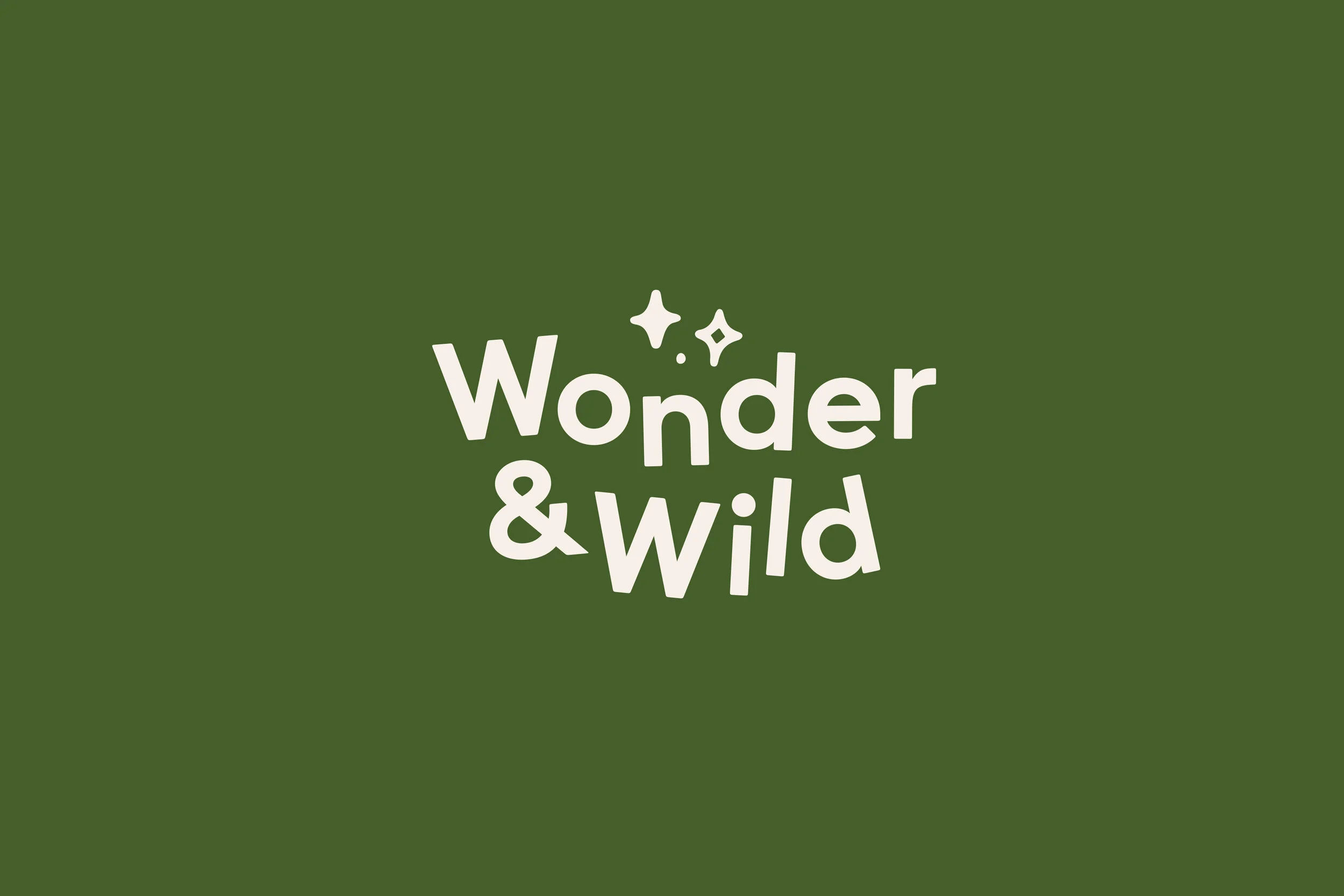 Wonder and Wild Branding Design | Design for kids — Studio Bud