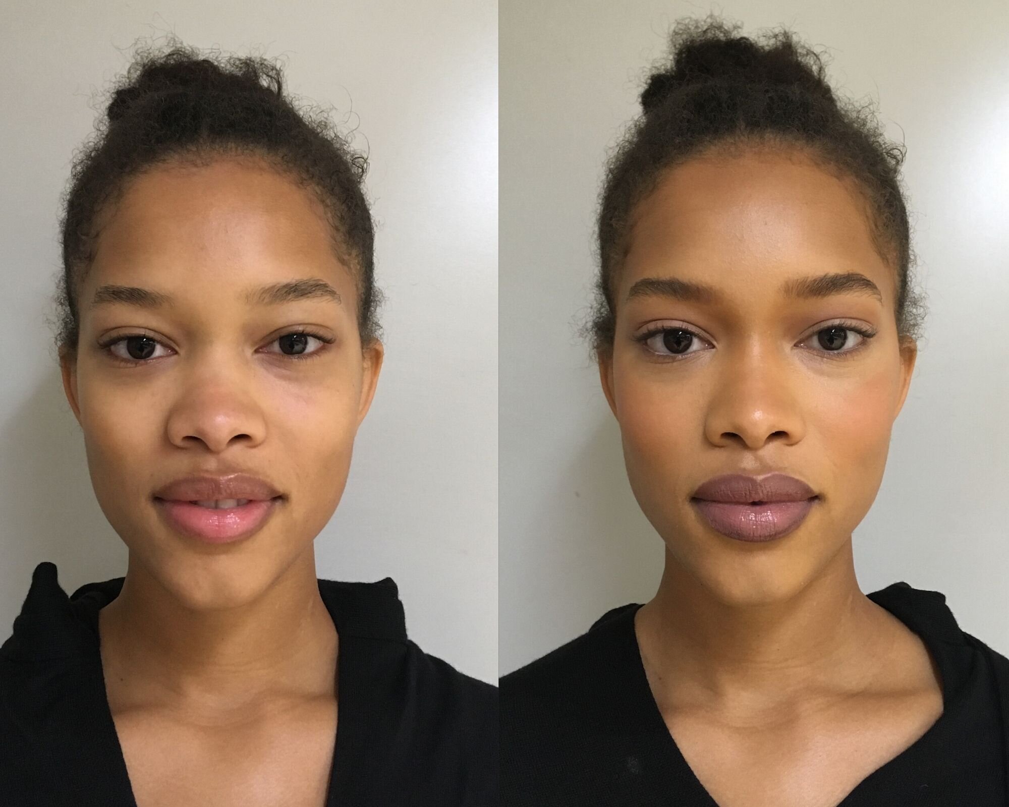 Eye Makeup Before And After