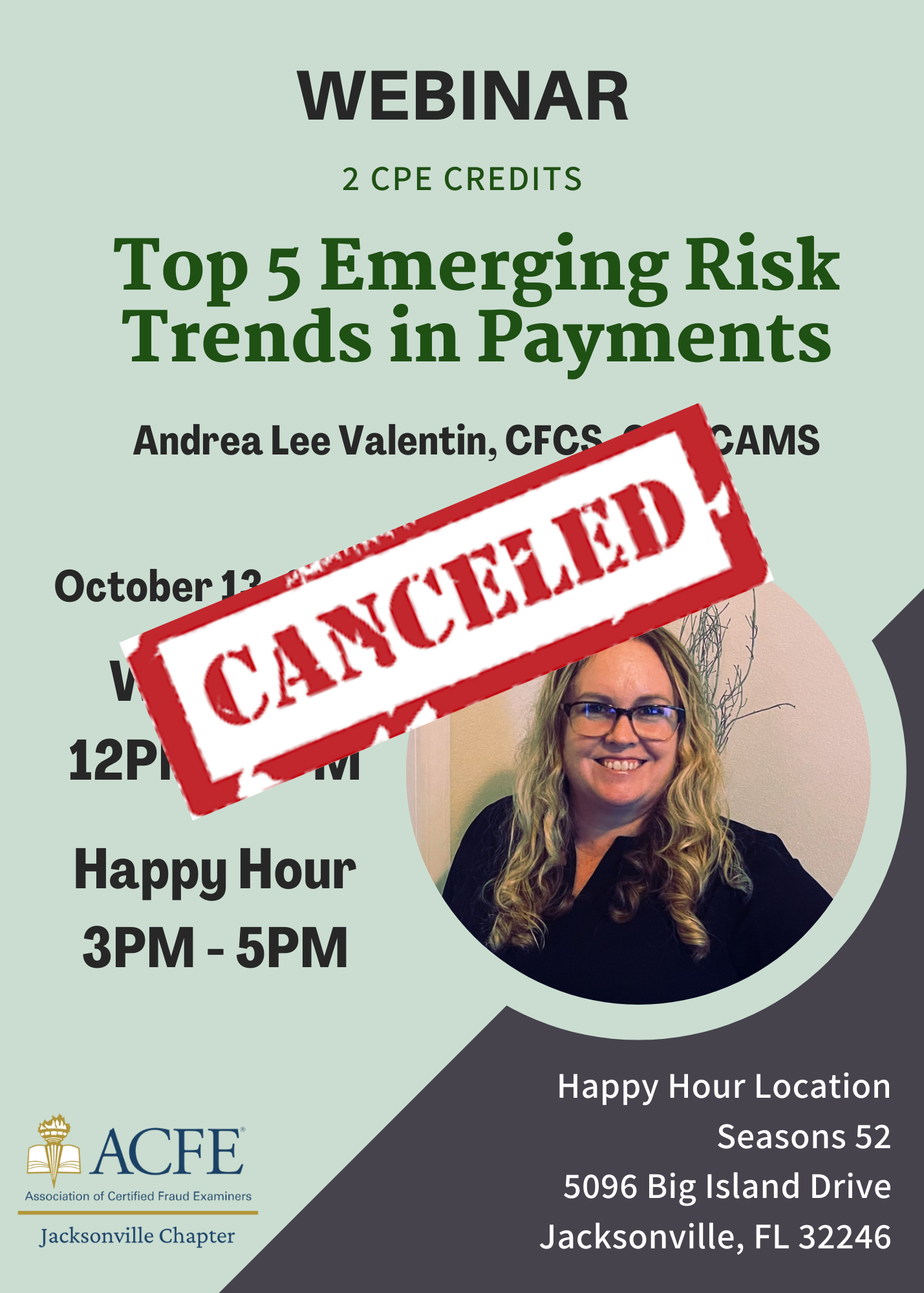 Jax ACFE Events — ACFE - Jacksonville Chapter