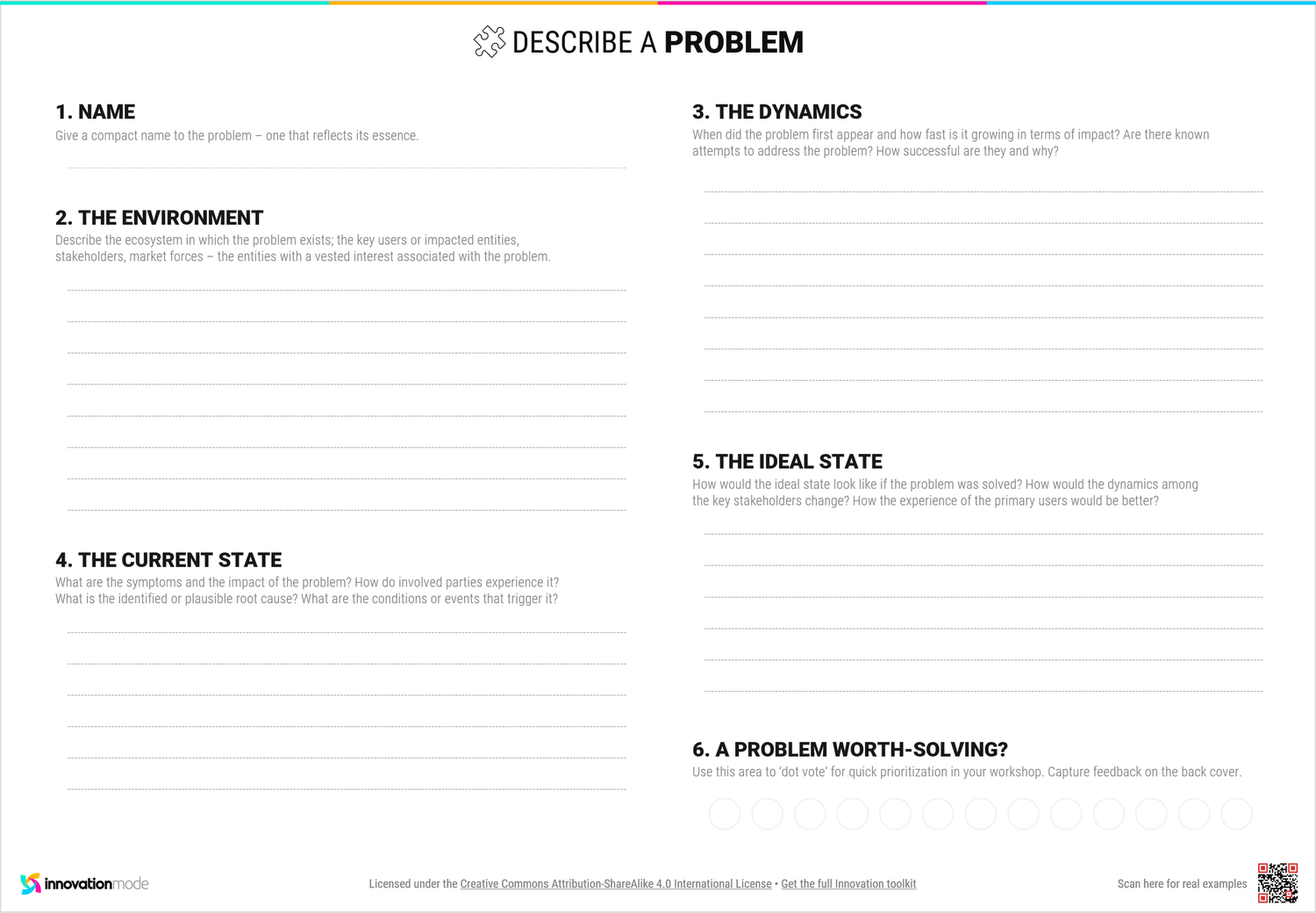 Problem Framing Template | Define Business Challenges with Clarity