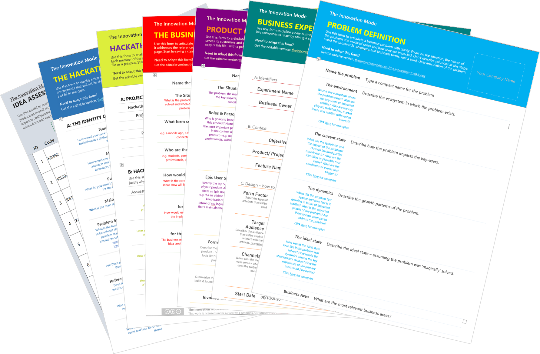 Powerful innovation forms to use right away | Innovation Mode