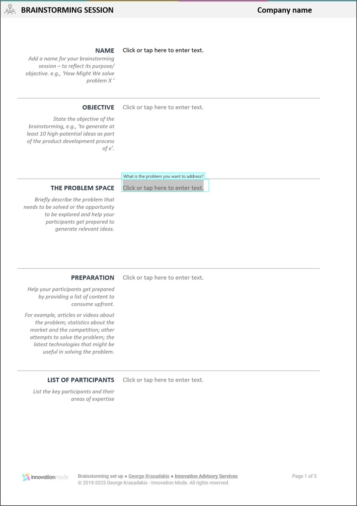 Preparing for a Productive Brainstorming Session: Key Steps and Guidelines