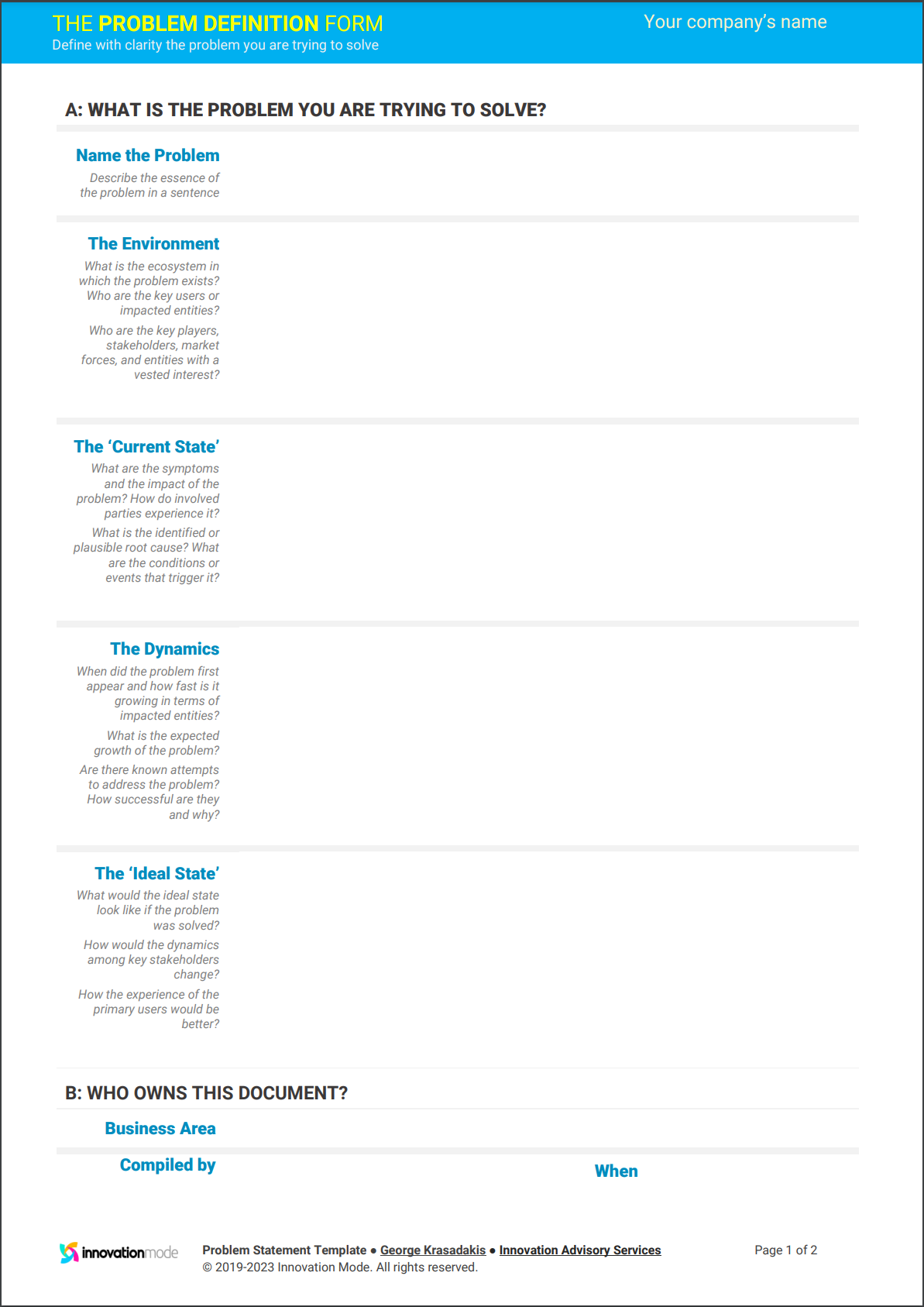 The innovation Toolkit 2.0 – empower your team | Innovation Mode