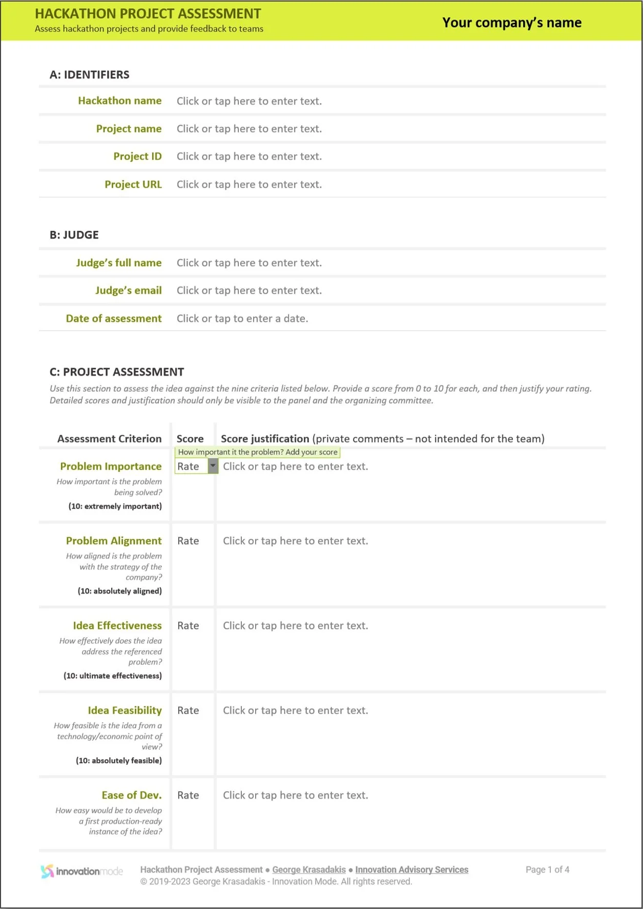 Unlock Innovation with the Innovation Toolkit 3.0 | 10 Customizable ...