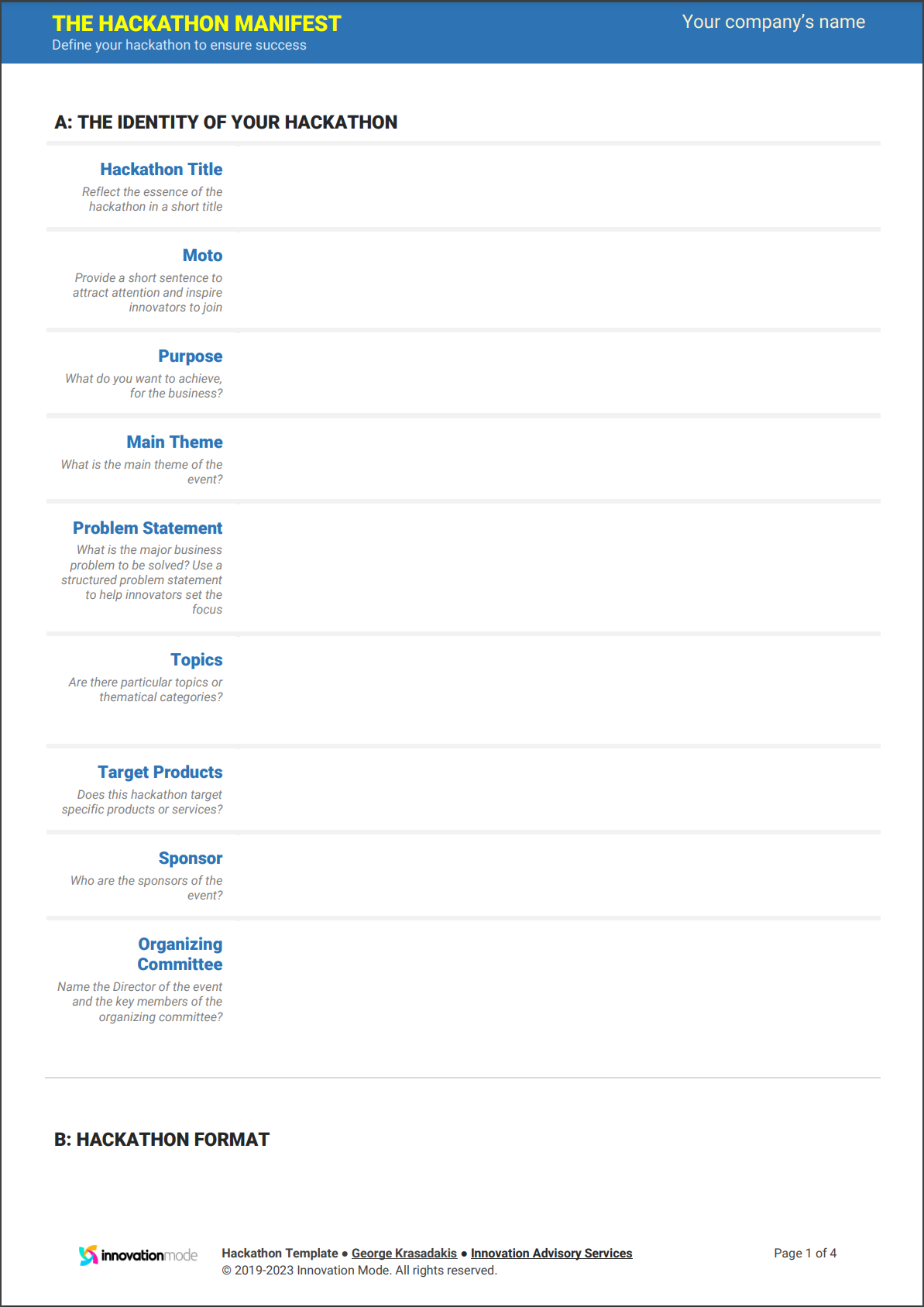 The innovation Toolkit 2.0 – empower your team | Innovation Mode