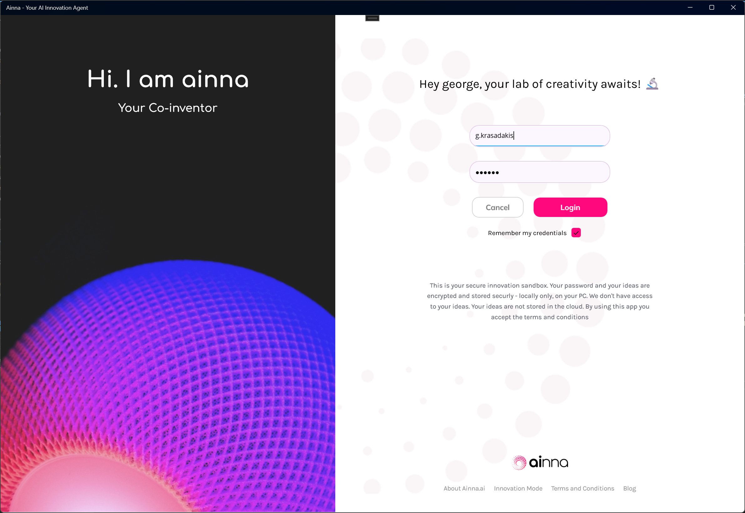 Designing Innovative Companies - The Innovation Mode