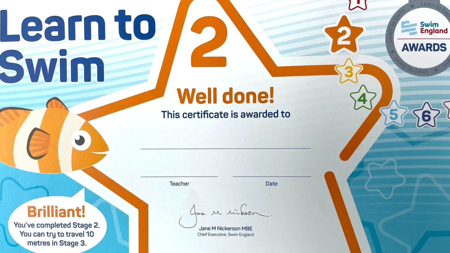 Swim England Learn To Swim Framework Stage 2 | GoggleSquad