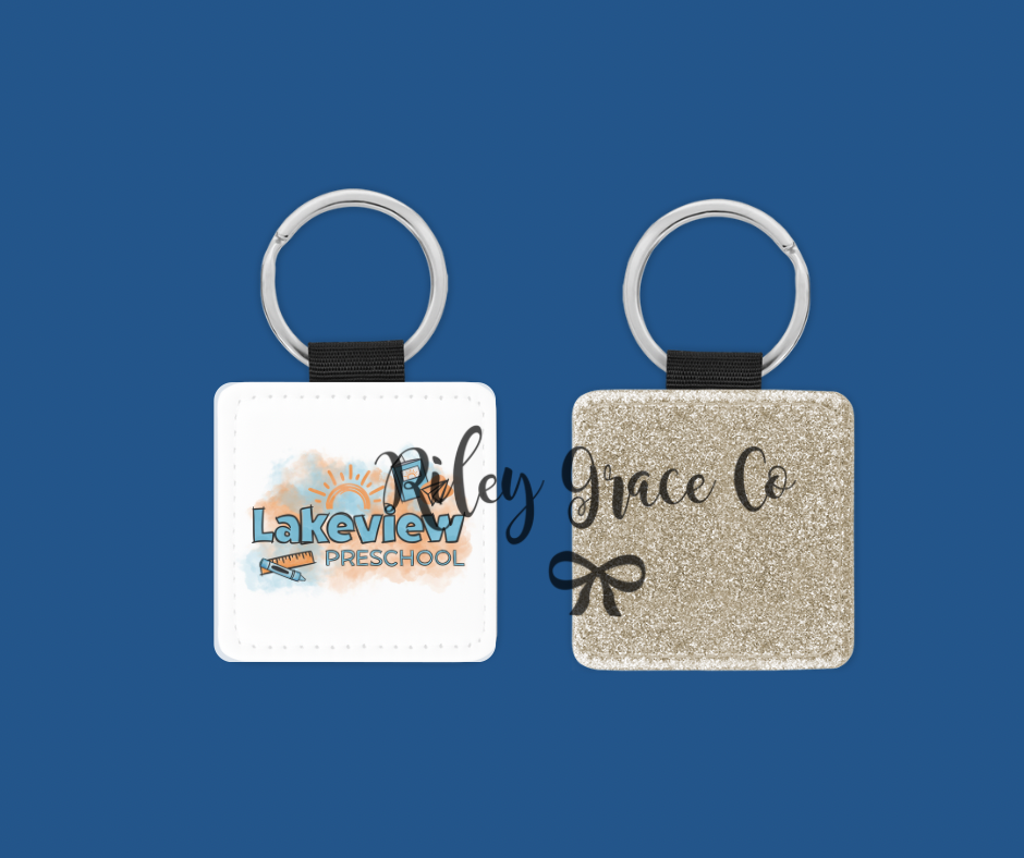 Lakeview Preschool Keychain — Riley Grace Co