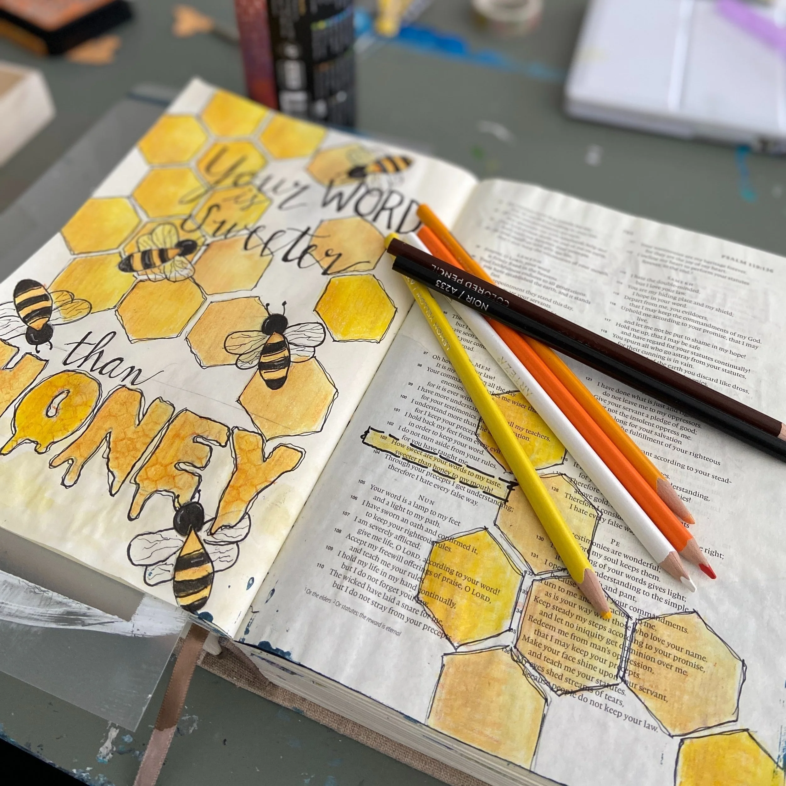 DIY Crafter, Bible Journal, Art Journal and Sew