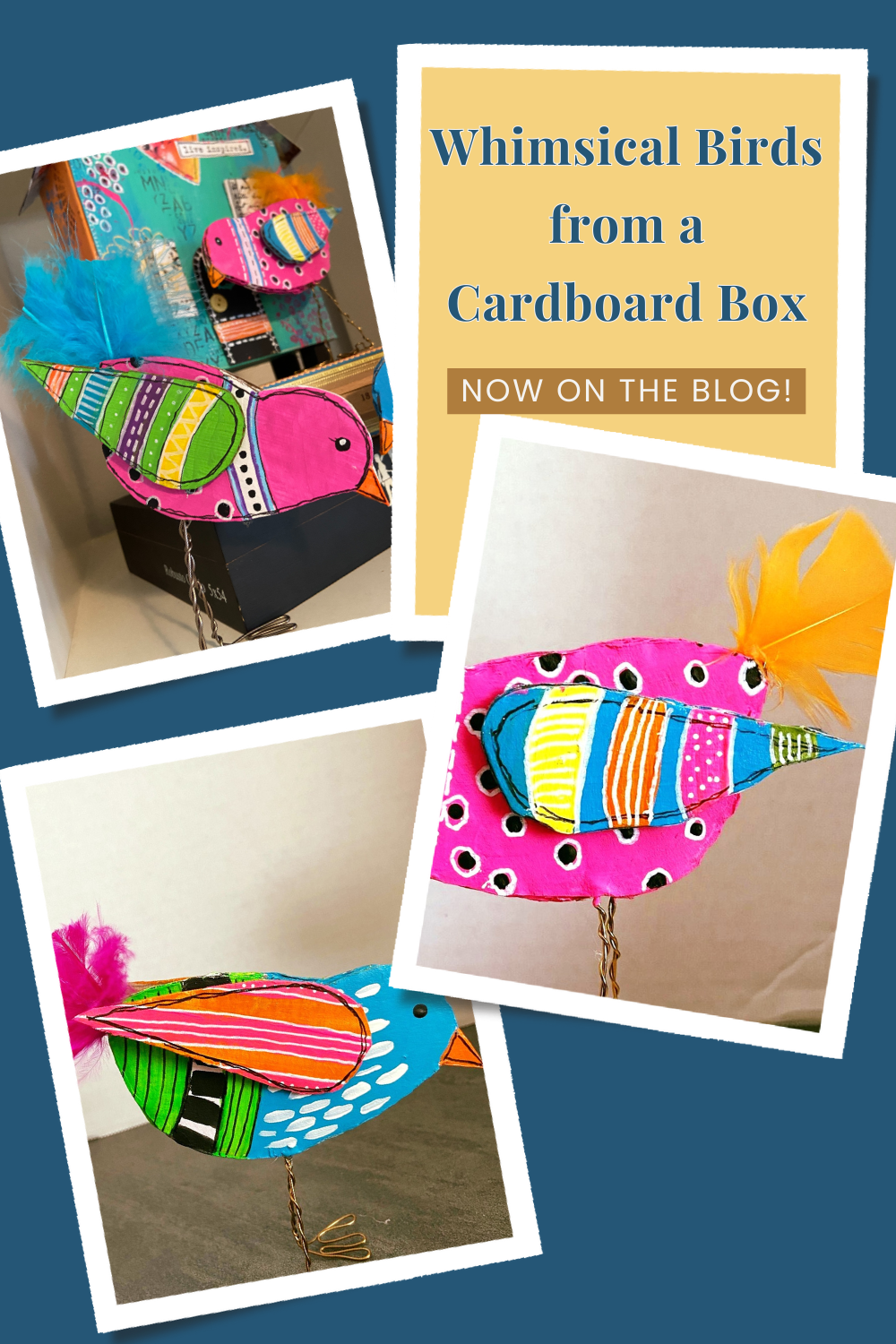 Create Whimsical Birds from Recycled Cardboard: A Fun and Easy DIY ...
