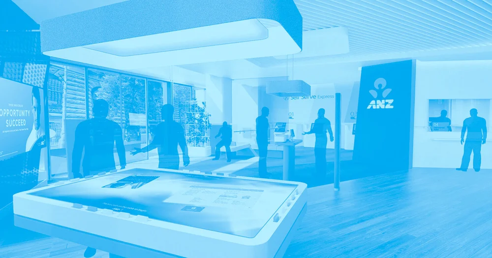 Brand Transformation | Signage & Wayfinding Project | ANZ Bank