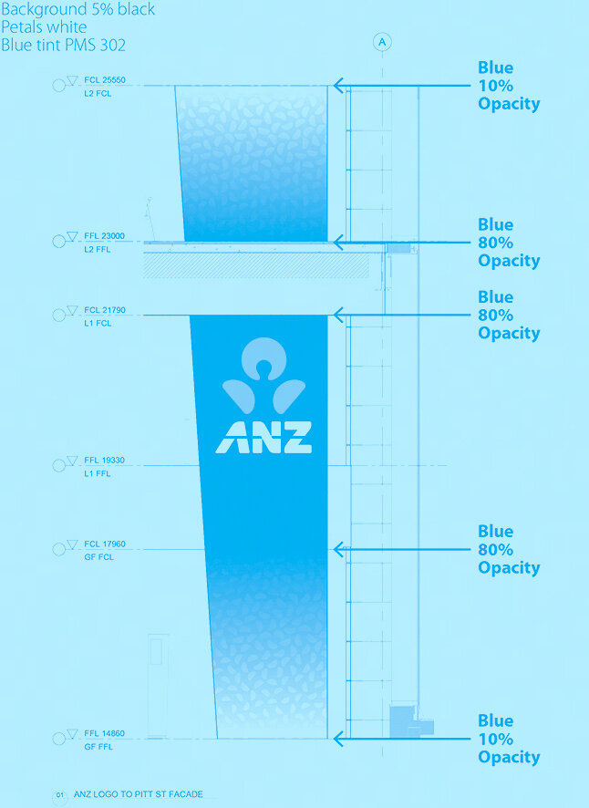 Brand Transformation | Signage & Wayfinding Project | ANZ Bank