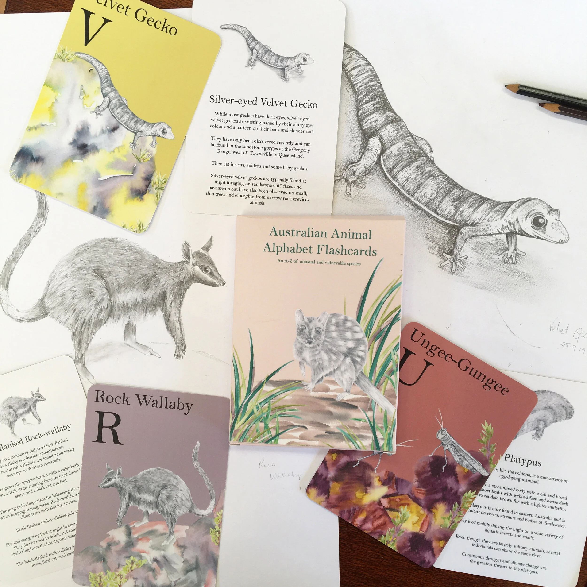 Australian Wildlife Playing Cards by Fabriculture — fabriculture