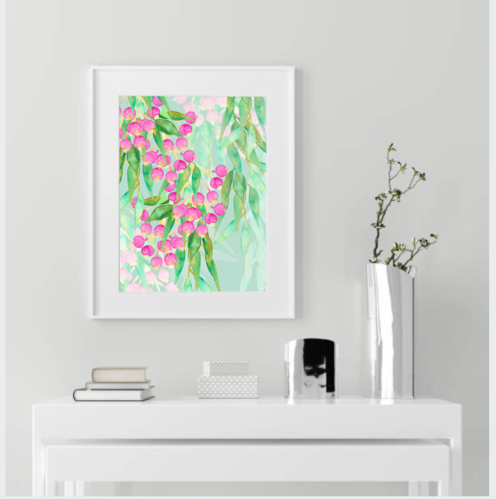 Australian Wildlife Fine Art Print - Dragonfly by Fabriculture ...