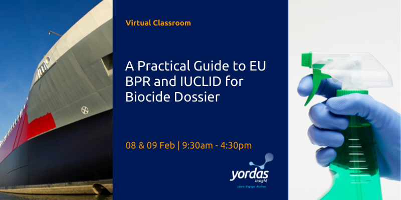 A Practical Guide to EU BPR and IUCLID — Yordas Group