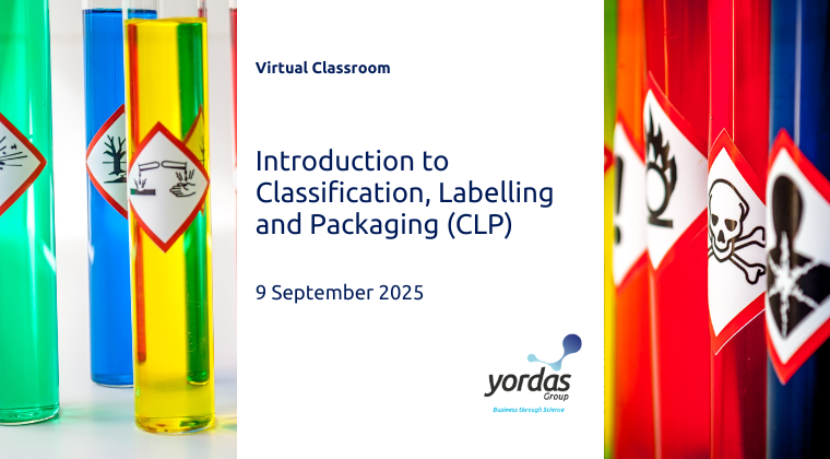 Introduction to Classification, Labelling and Packaging (CLP) | Virtual Classroom, Sept 2025 ...