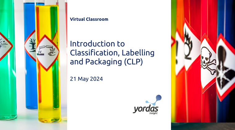 Introduction to Classification, Labelling and Packaging (CLP) — Yordas ...