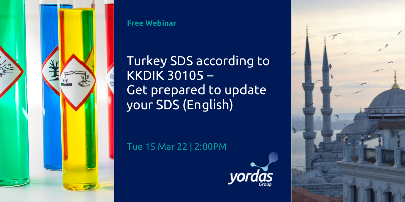 Turkey SDS according to KKDIK 30105 – Get prepared to update your SDS ...