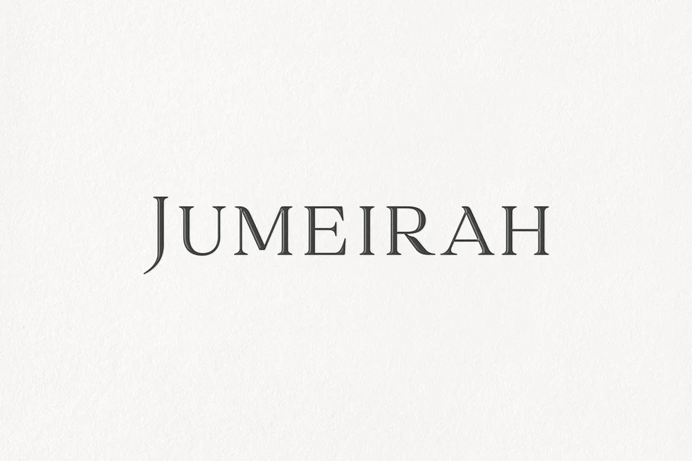 Jumeirah Brand Identity | Luxury Hospitality & Travel Branding ...