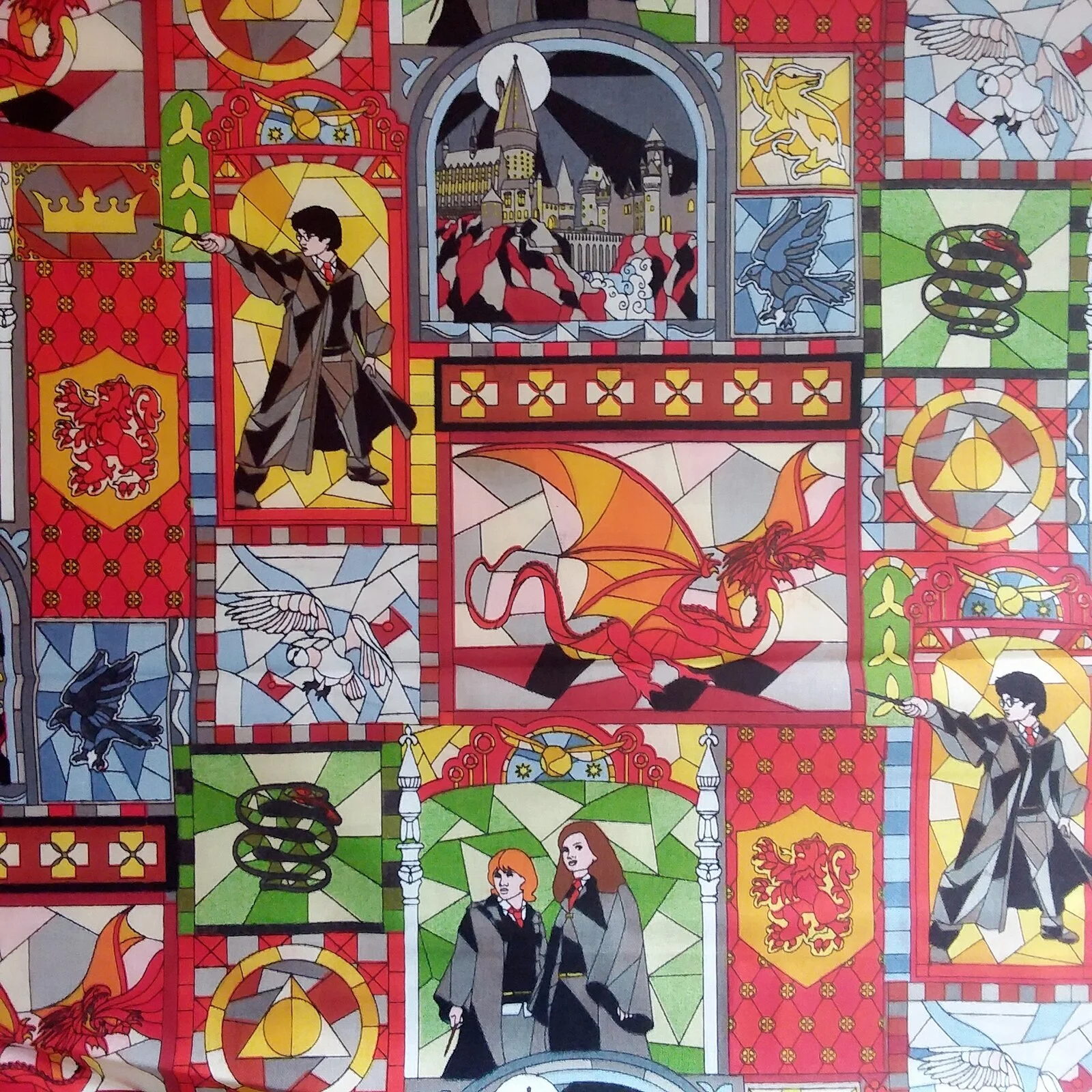 Harry Potter Fabric — Crafty Baba Fabrics