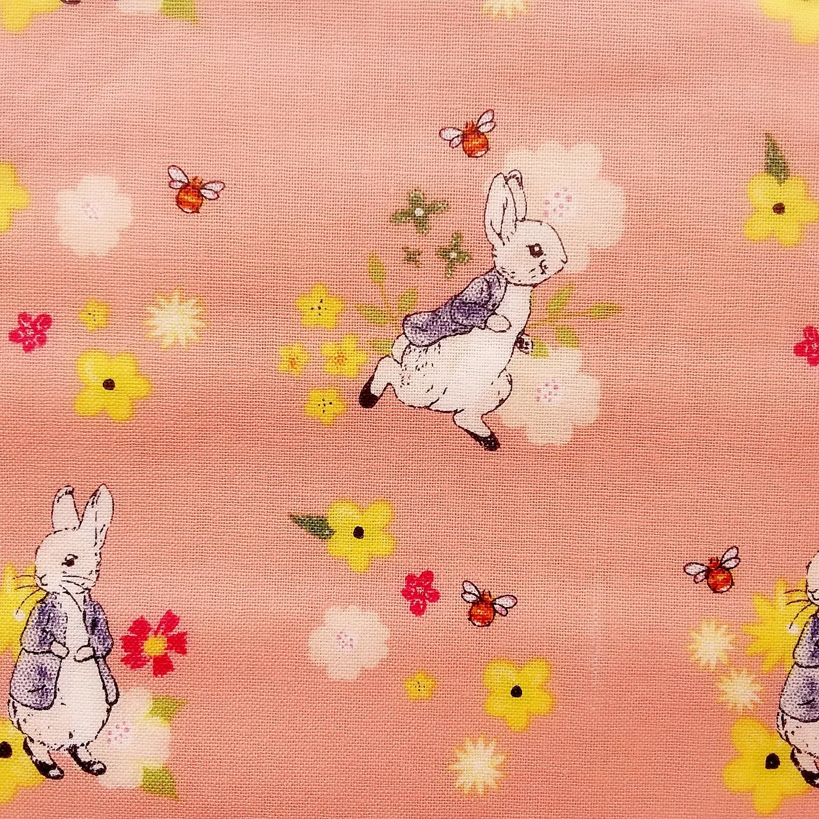 Peter Rabbit Cotton Fabric Garden Path Crafty Baba Fabrics