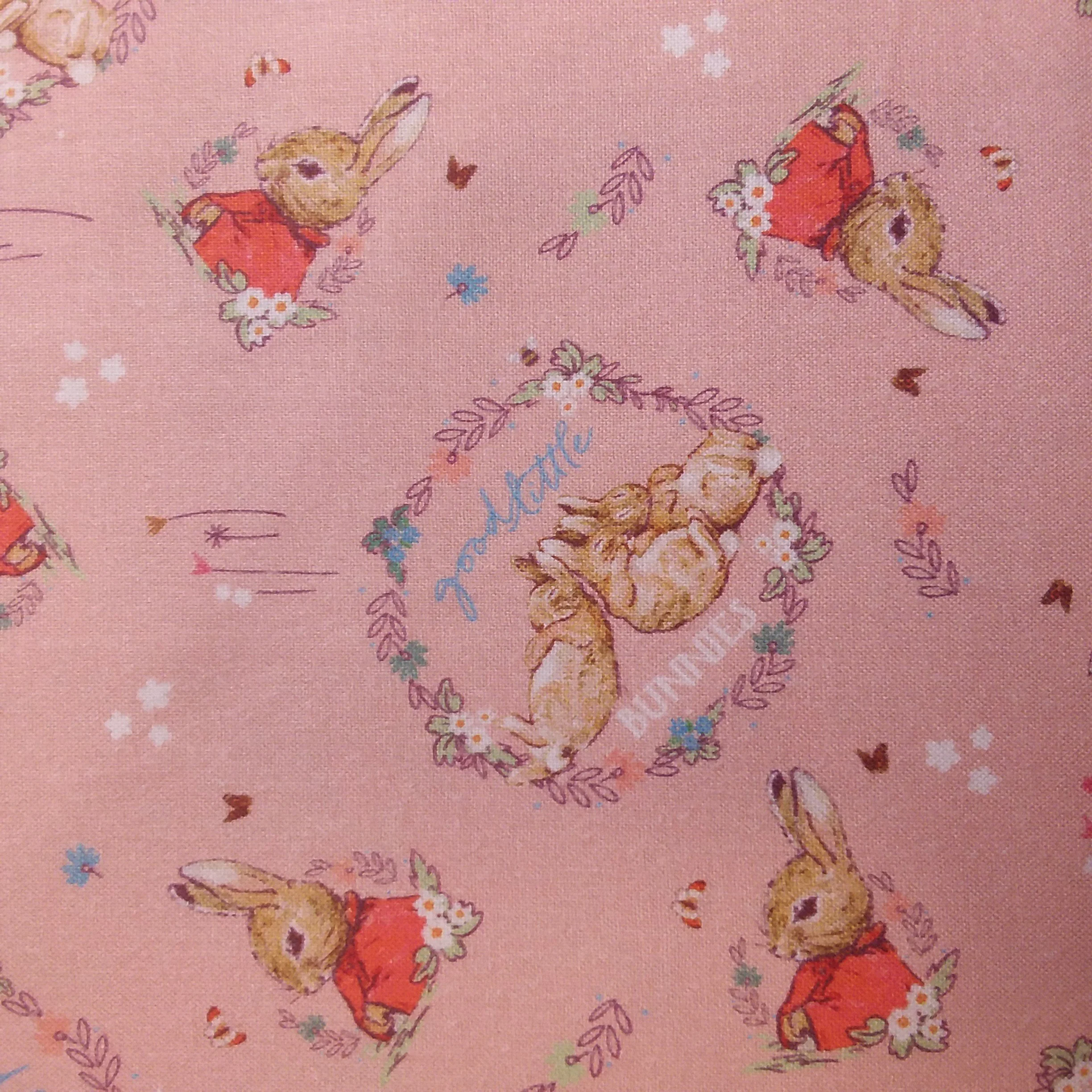 NEW for 2022 Peter Rabbit White Vegetable Patch Cotton Fabric per 50cm ...