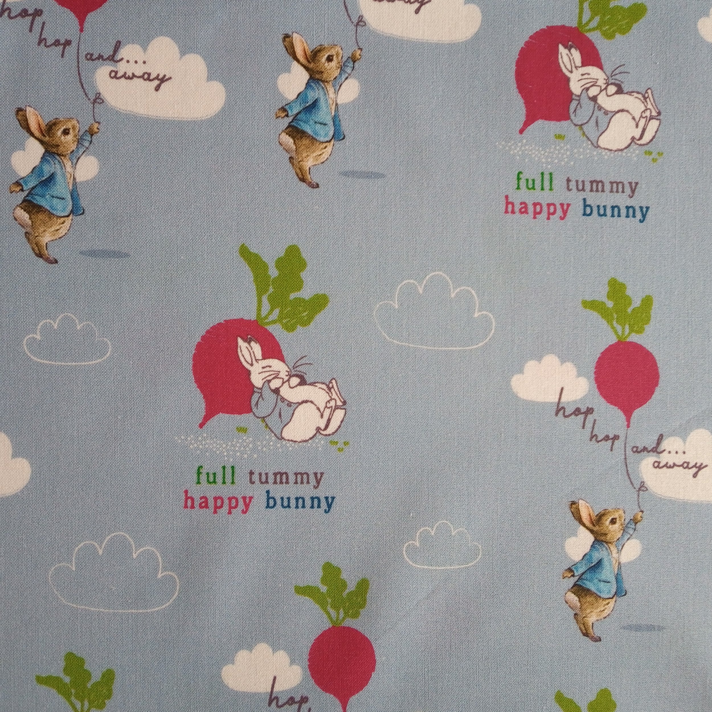 Peter Rabbit Green Cotton Fabrics PR3-Per 50cm Crafty Baba Fabrics