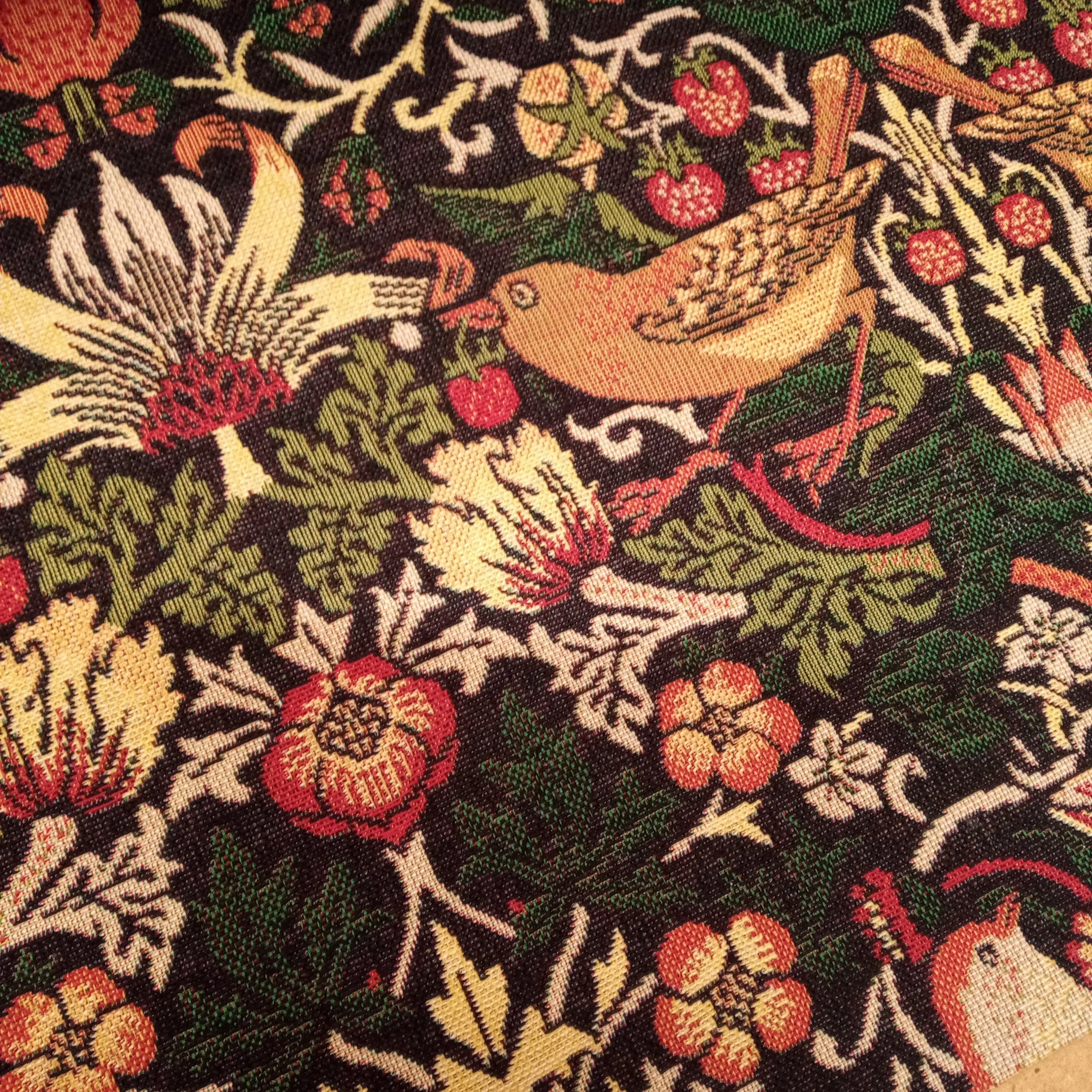 William Morris Tapestry woven upholstery fabric featuring the famous ...