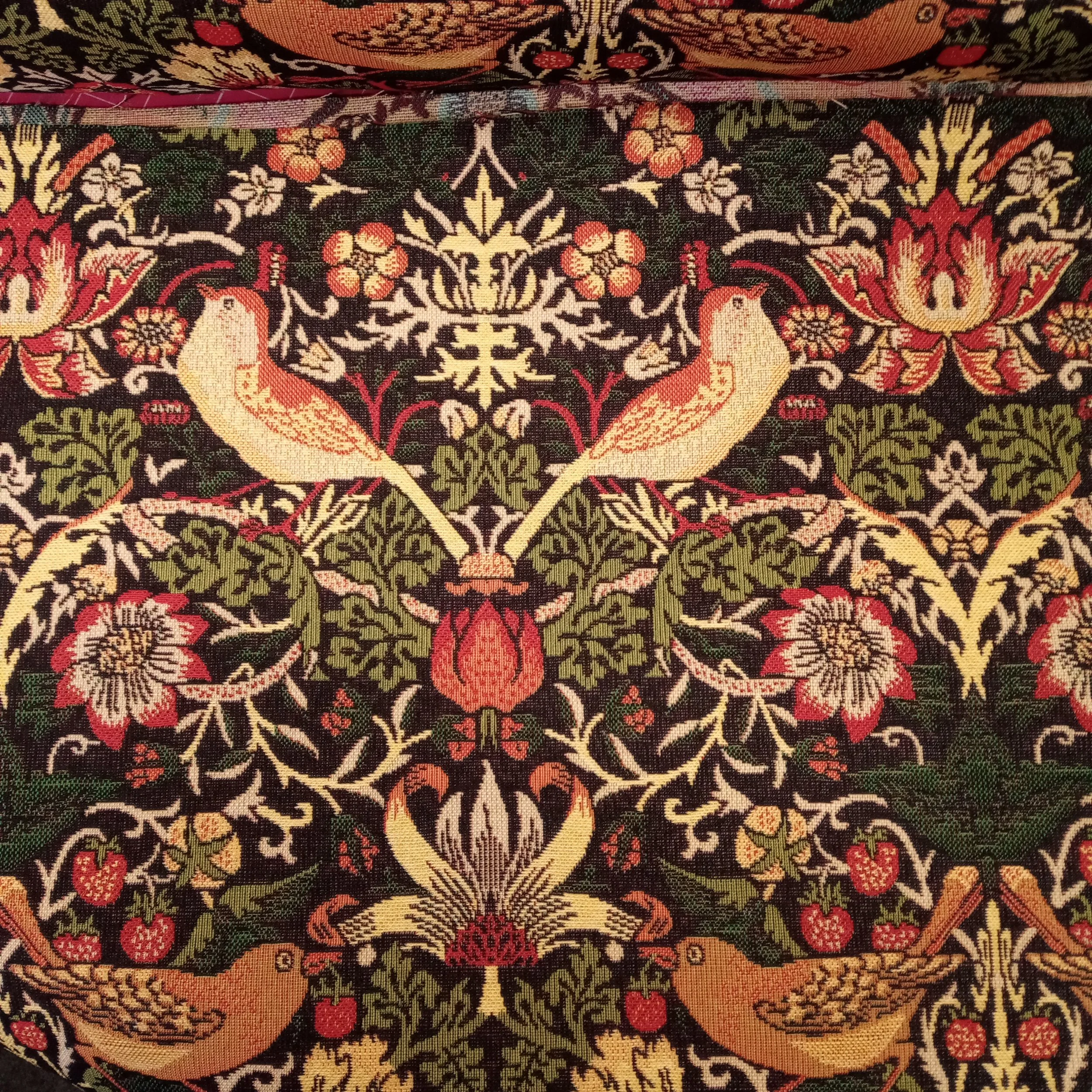 William Morris Tapestry woven upholstery fabric featuring the famous ...