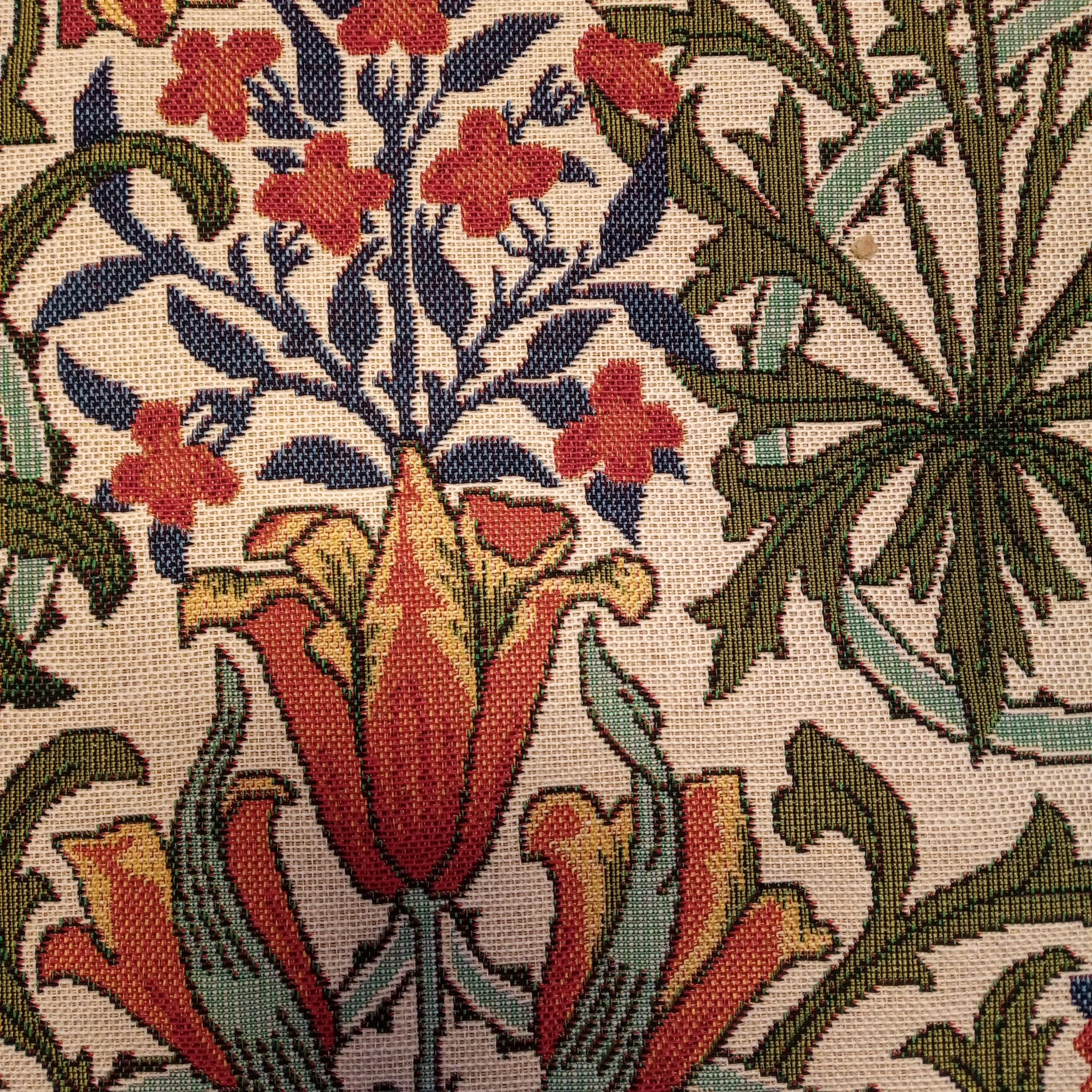 Tulip Garden William Morris Upholstery Tapestry Fabric Per 50cm Crafty ...