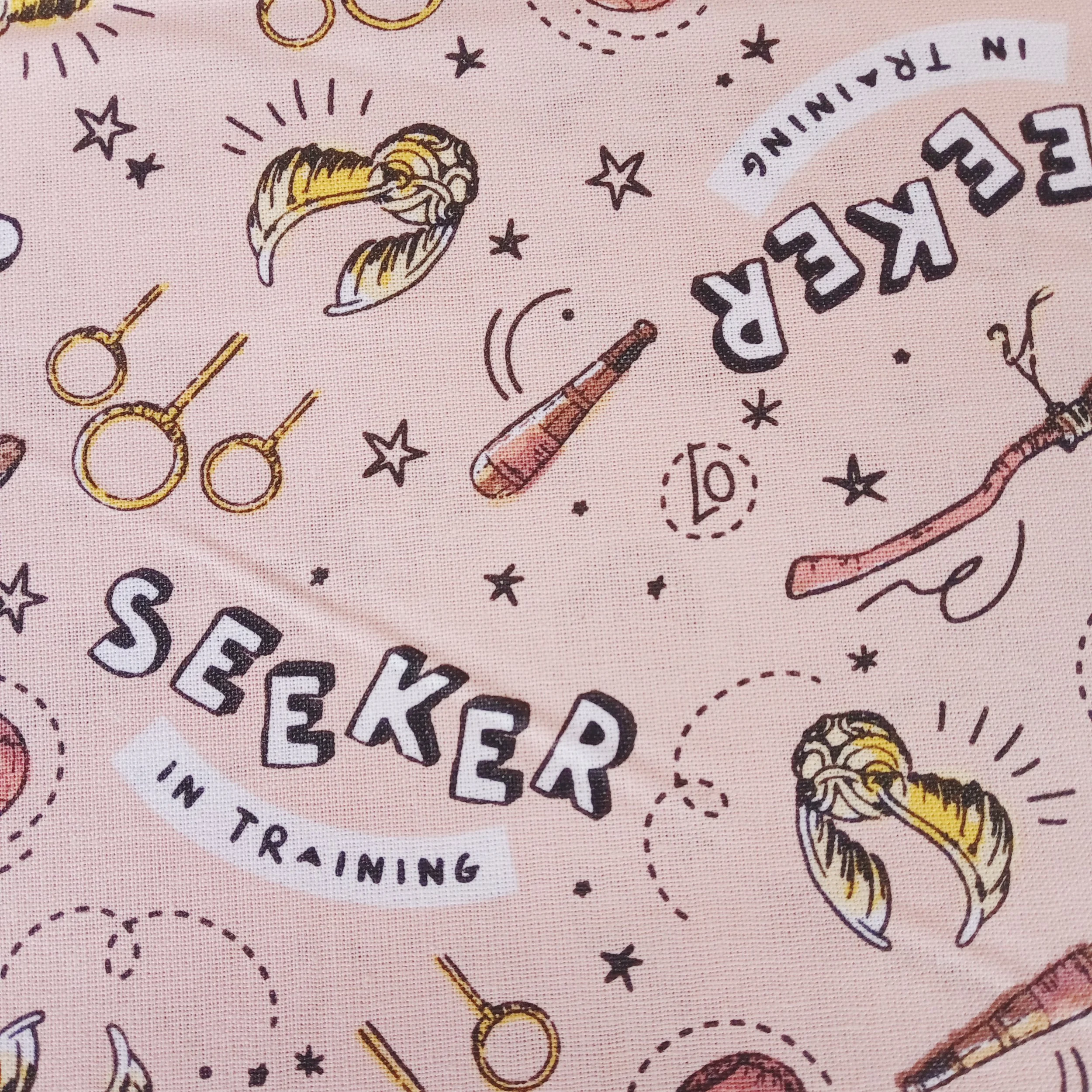 Harry Potter Dumbledore White Cotton Fabric-per 50cm Crafty Baba Fabrics