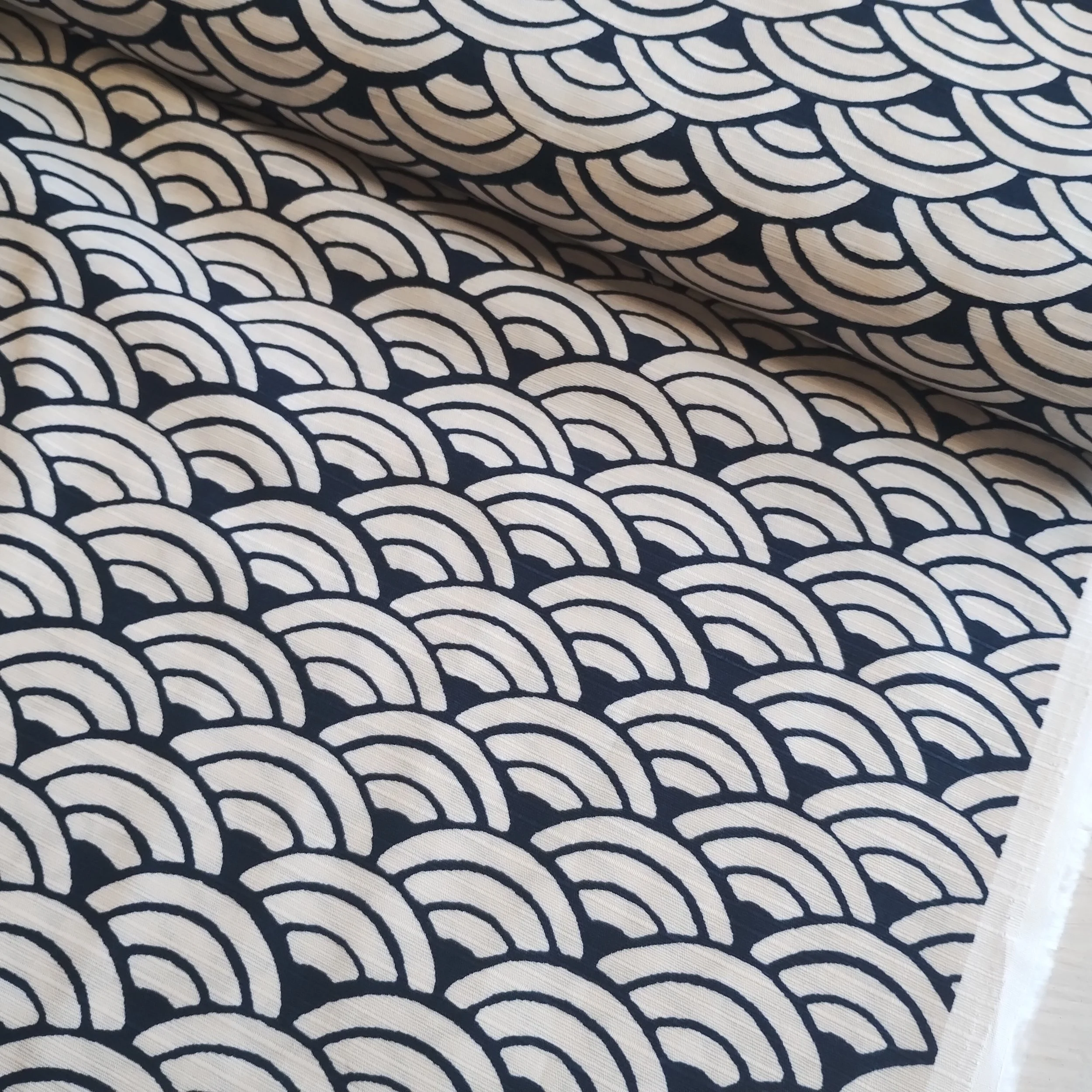 Japanese Black Sashiko Cotton Fabric Crafty Baba Fabrics